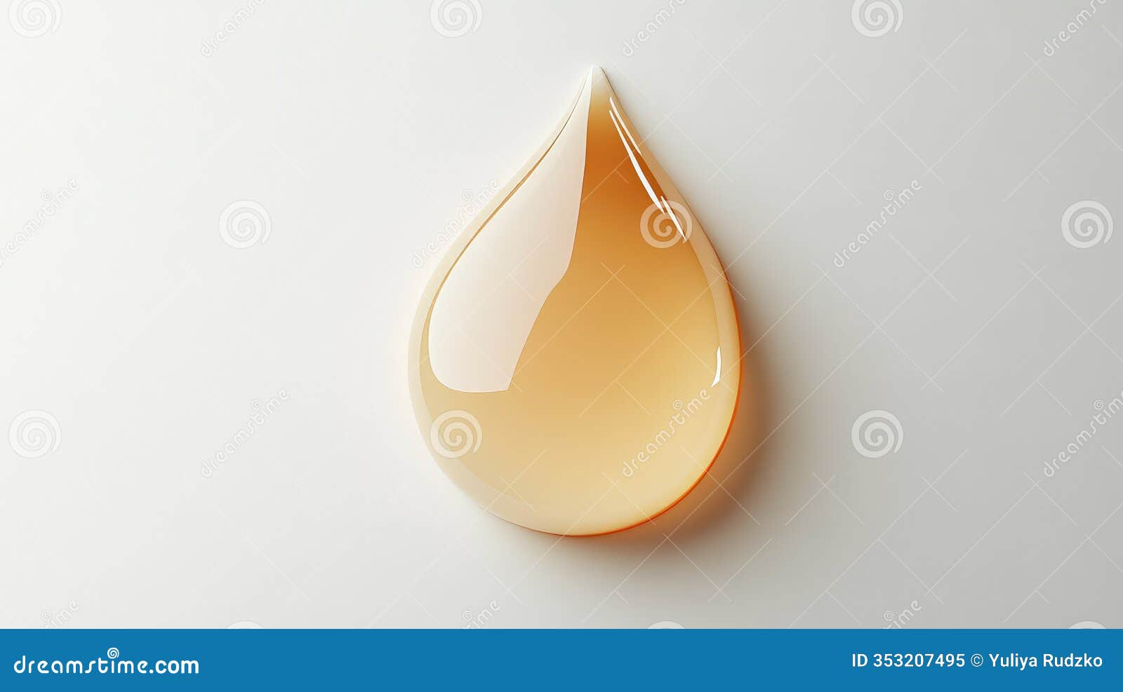 High-Resolution AI-Generated Image of Isolated Sunscreen Droplet on ...