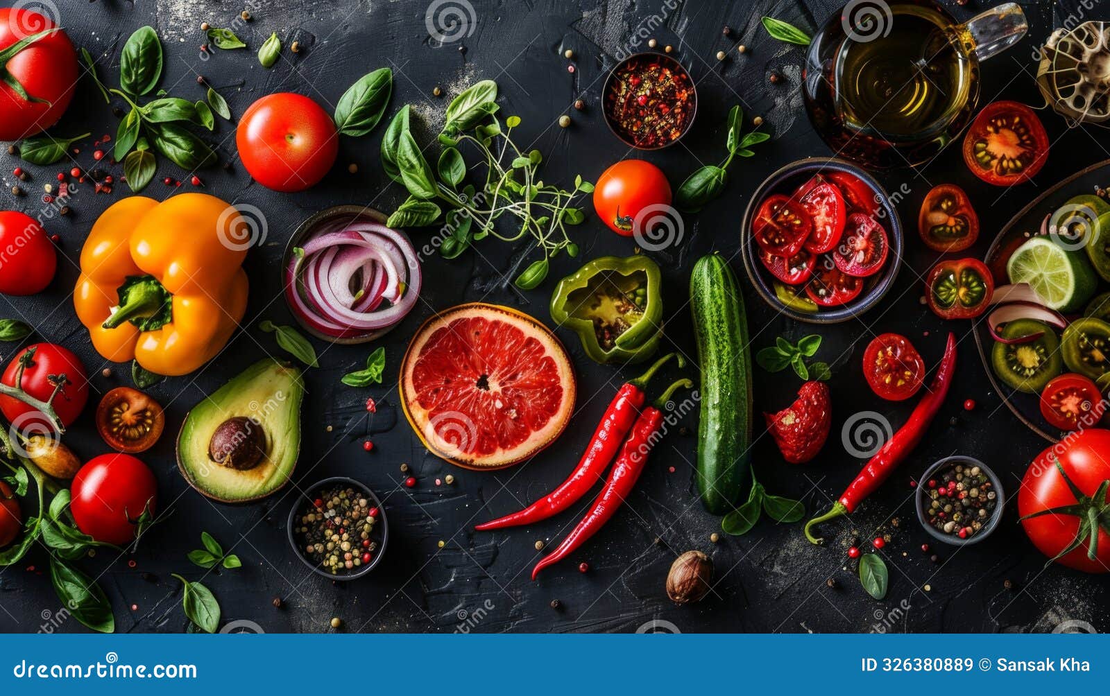 A High Resolution Background for Food Photography Stock Illustration ...
