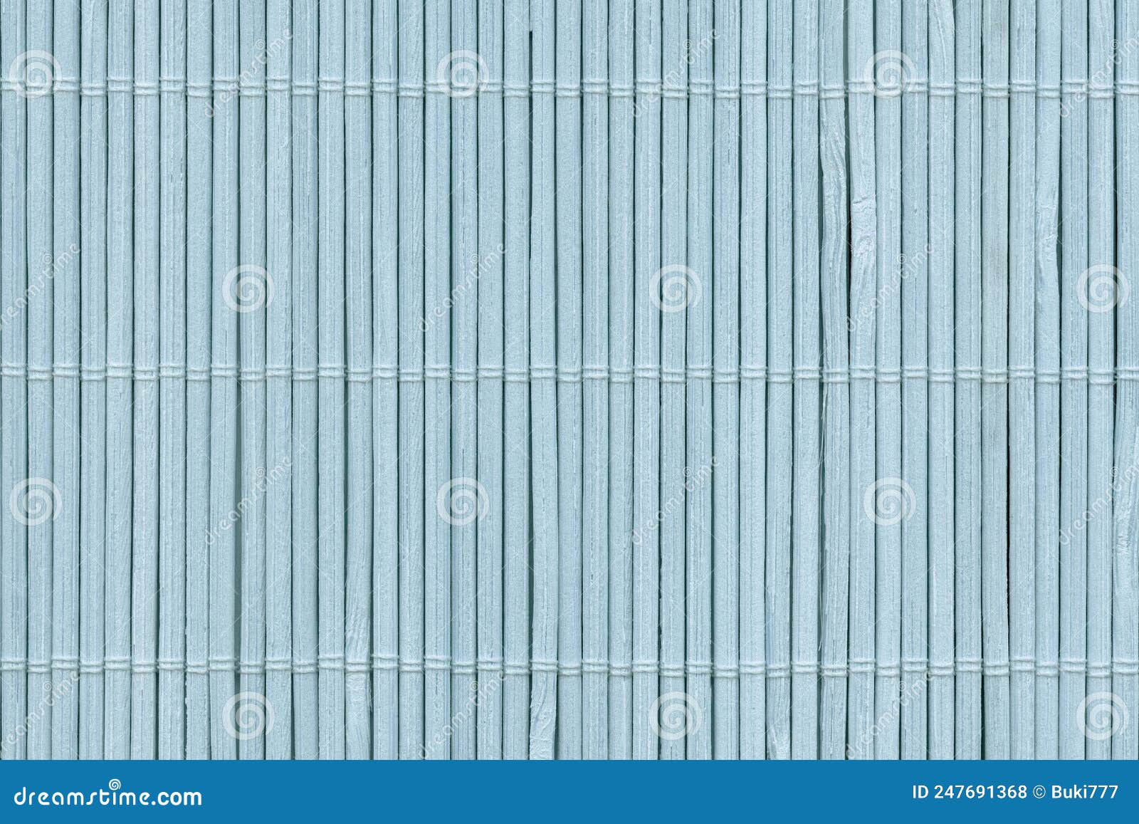 High Resolution Bleached Pale Blue Bamboo Rustic Place Mat Slatted ...