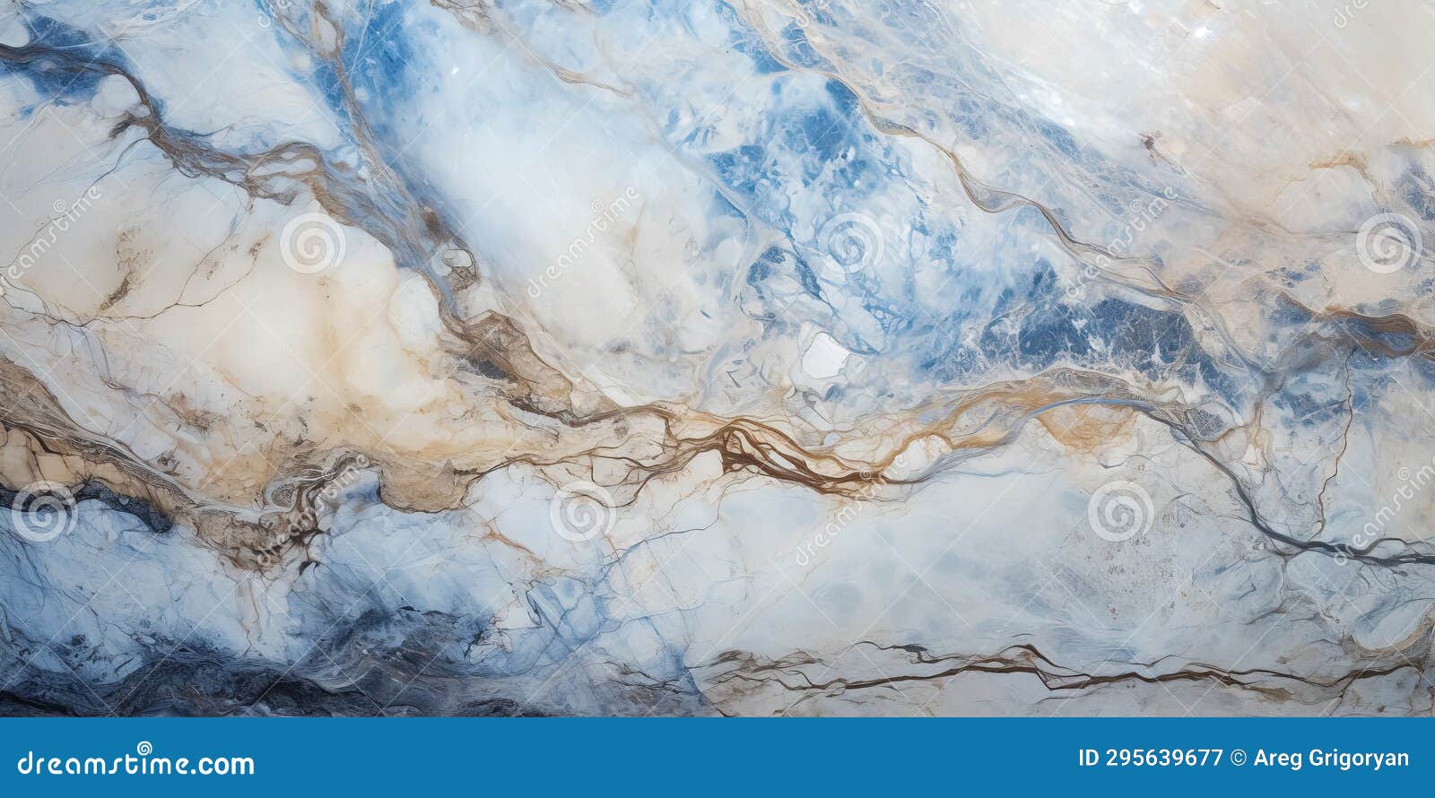 High Resolution Blue and Beige Marble Background Stock Illustration ...