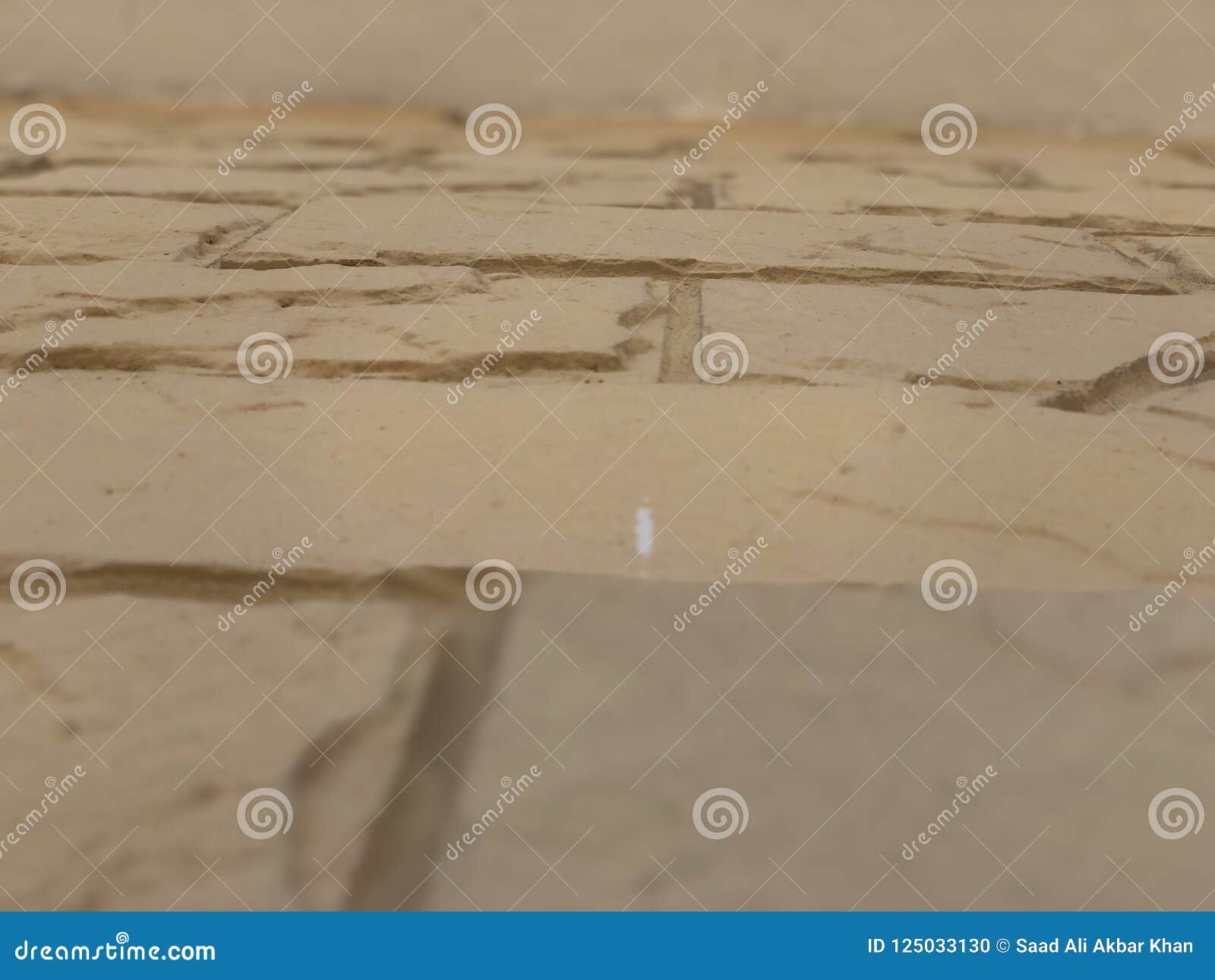 Unique Angle And Perspective Looking Through The Rampart Stone Walls Of ...