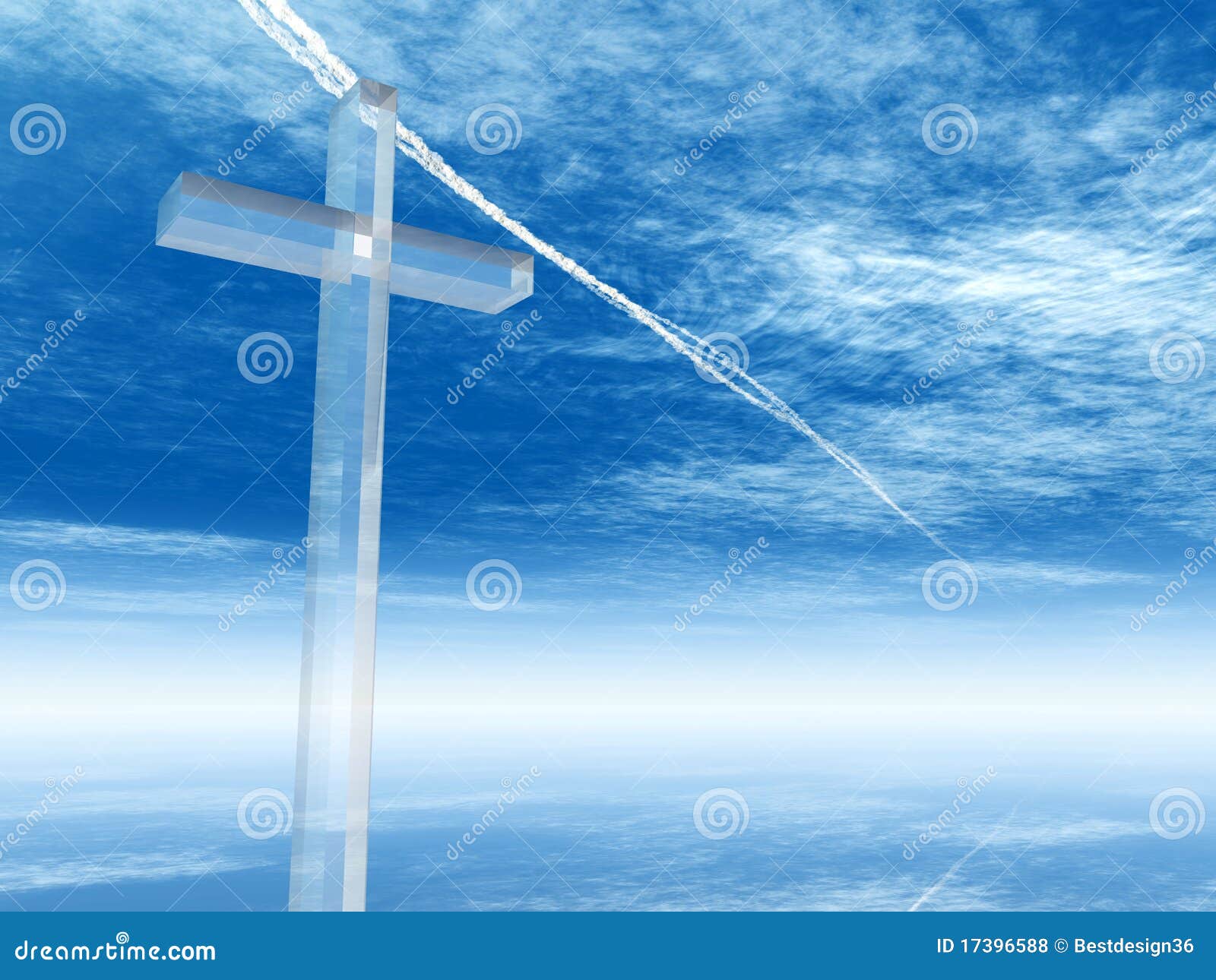 High Resolution Christian Cross Stock Illustration - Illustration of ...
