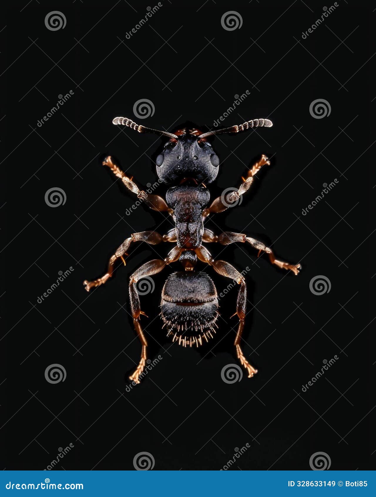 High-Resolution Close-Up Images of Various Insects on Black Background ...