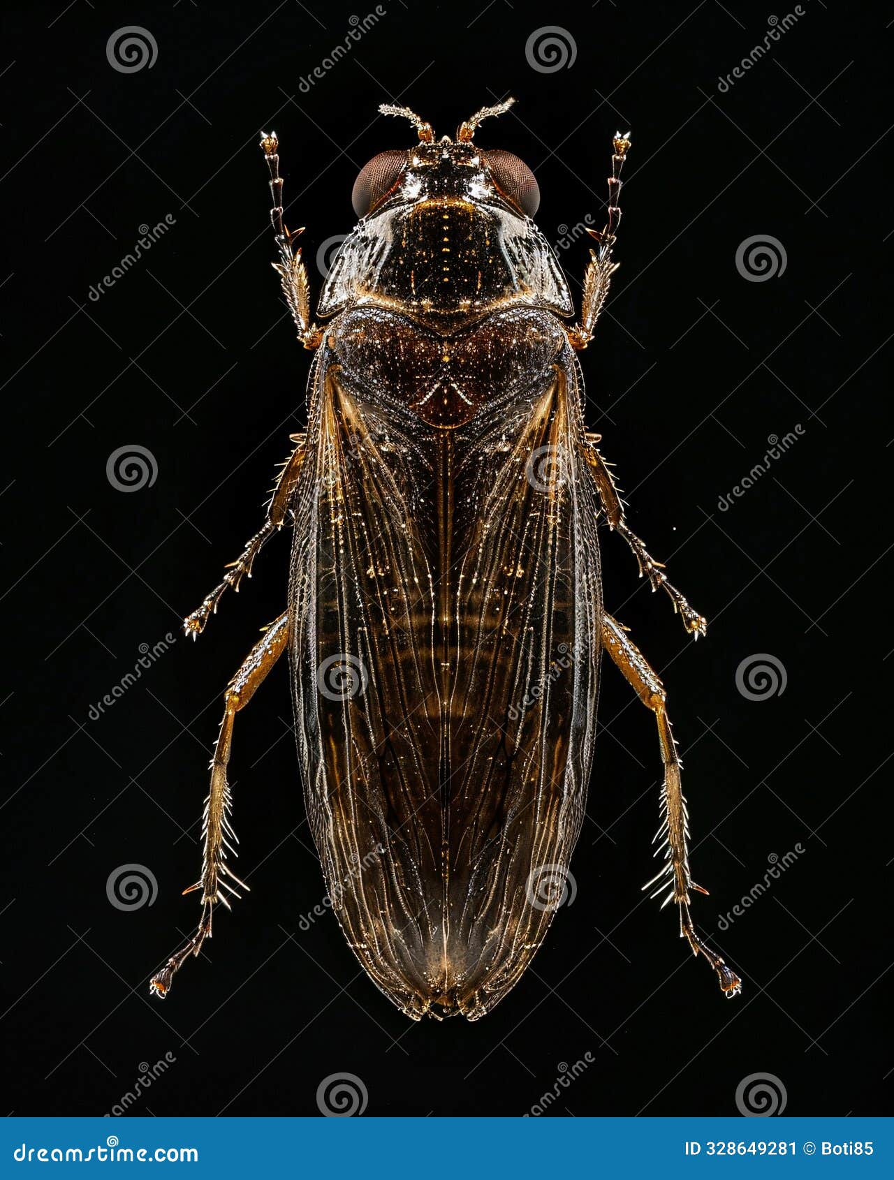 High-Resolution Close-Up Images of Various Insects on Black Background ...