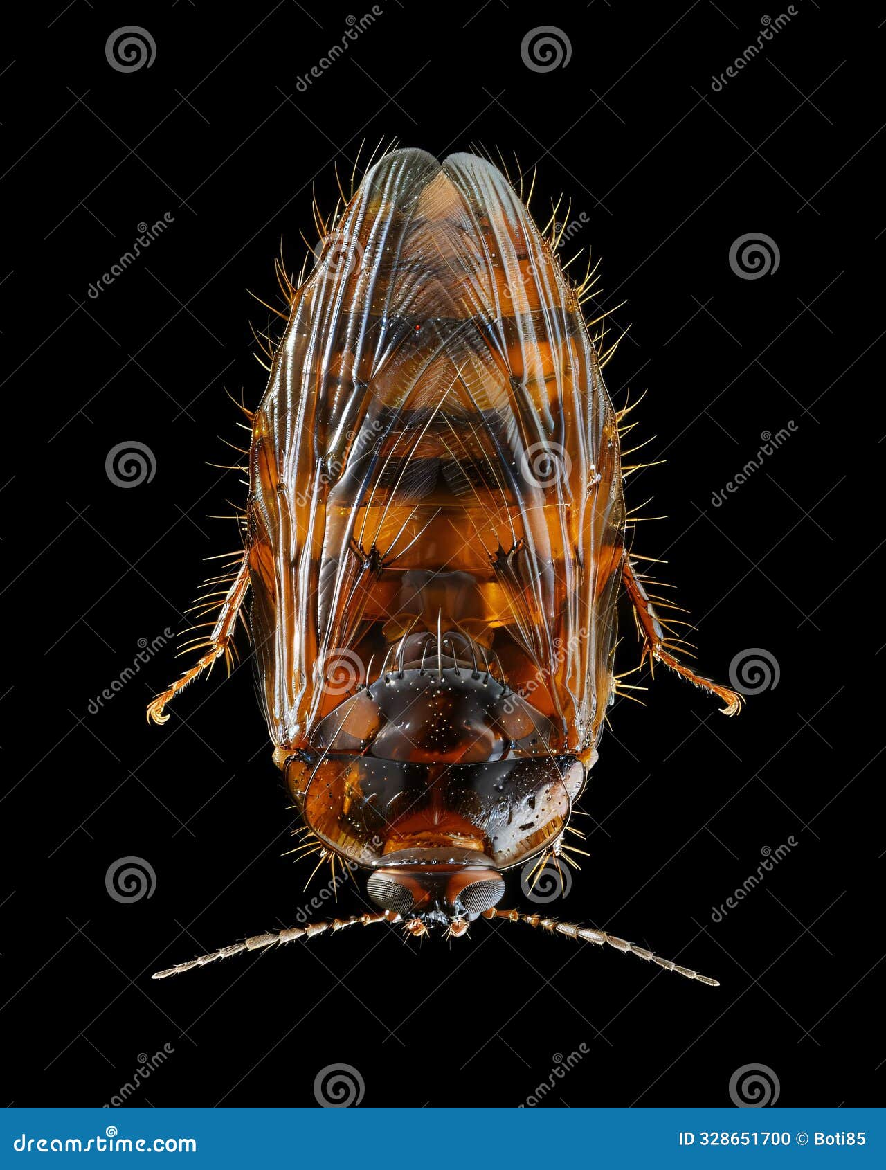 High-Resolution Close-Up Images of Various Insects on Black Background ...