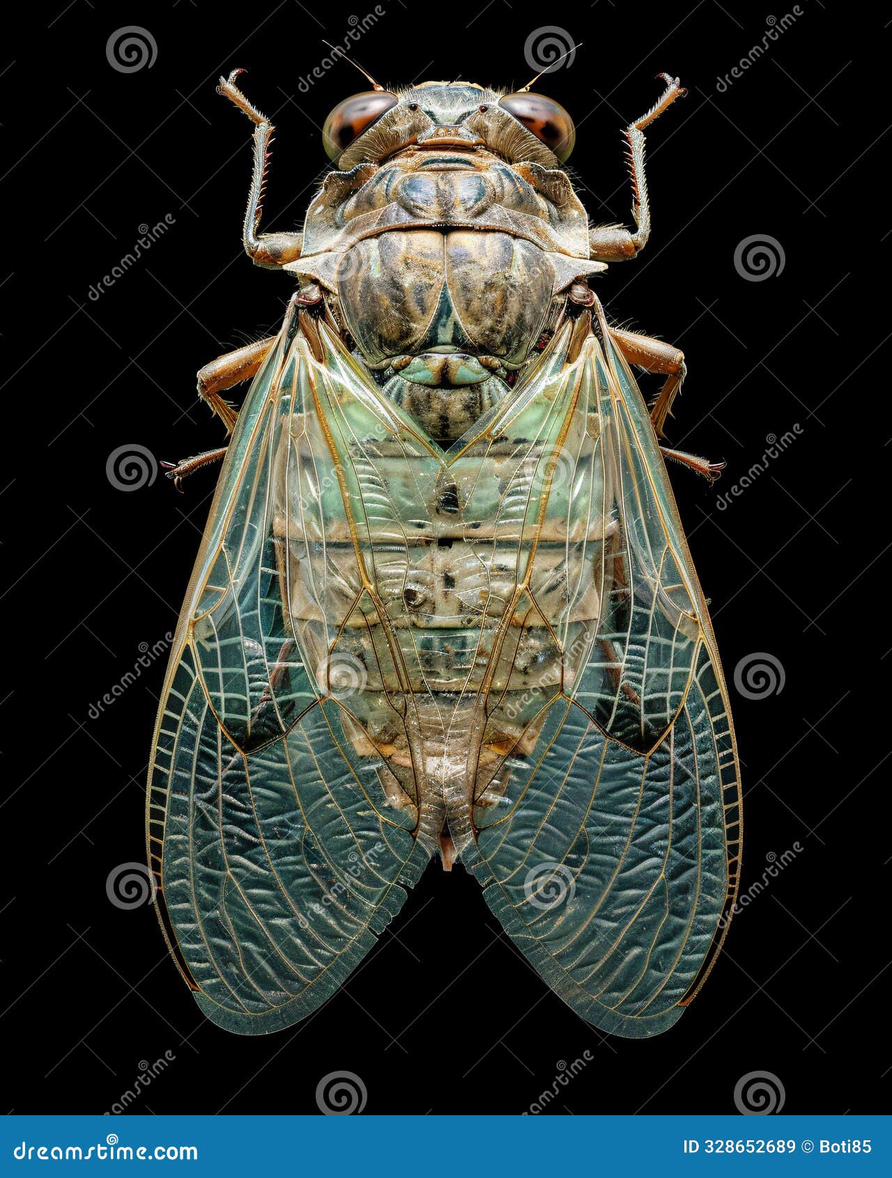 High-Resolution Close-Up Images of Various Insects on Black Background ...