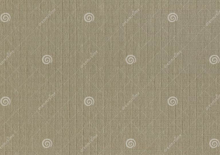 High-Resolution Close-Up of Sand-Colored Ripstop Fabric Texture Stock ...