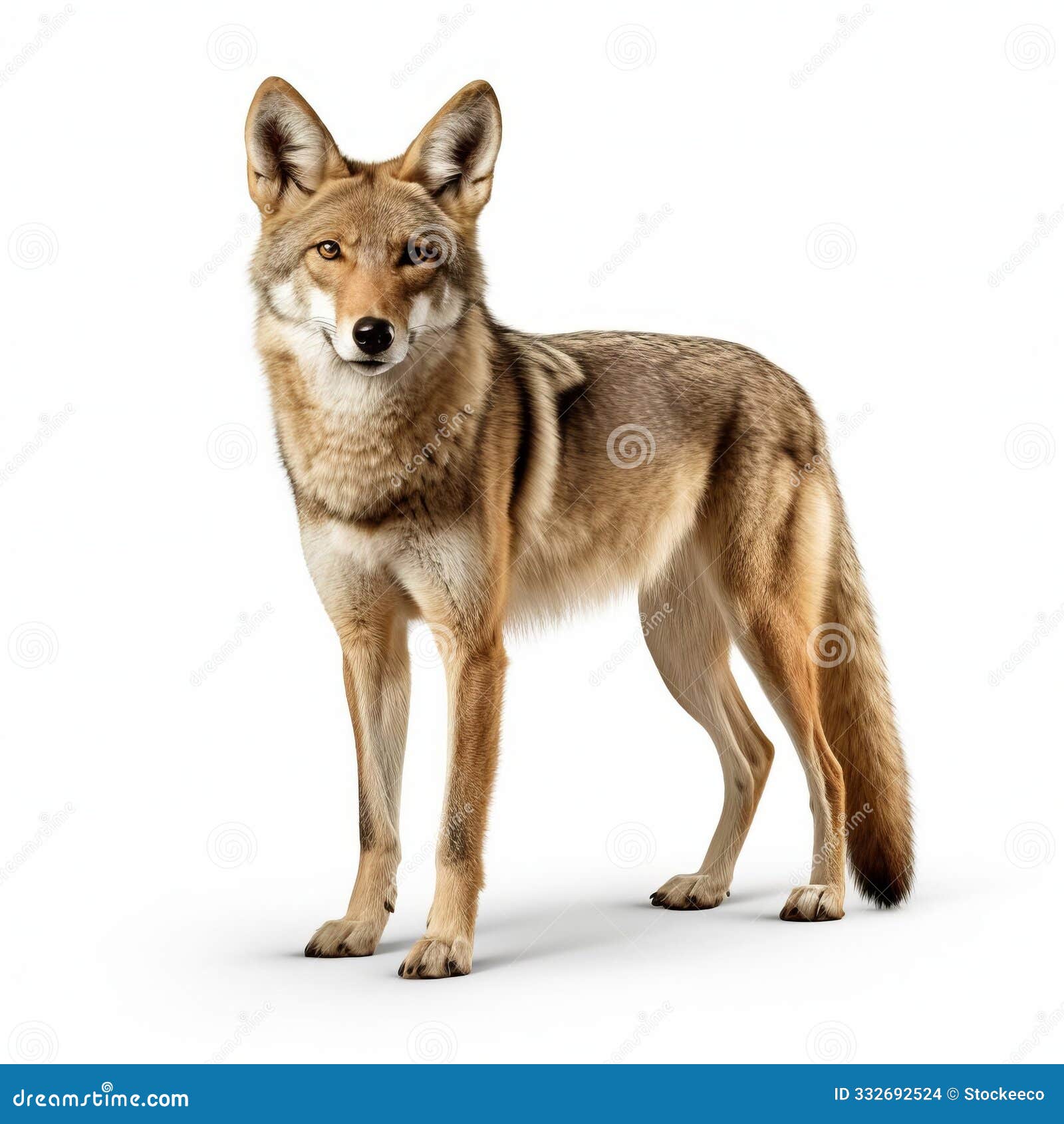 High-resolution Coyote Photo with Realistic Lighting Effects Stock ...