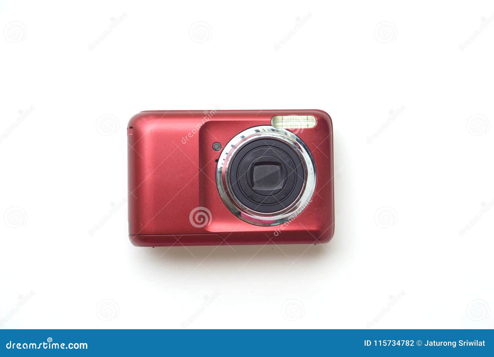 High Resolution Digital Camera, Red Stock Photo - Image of shot ...