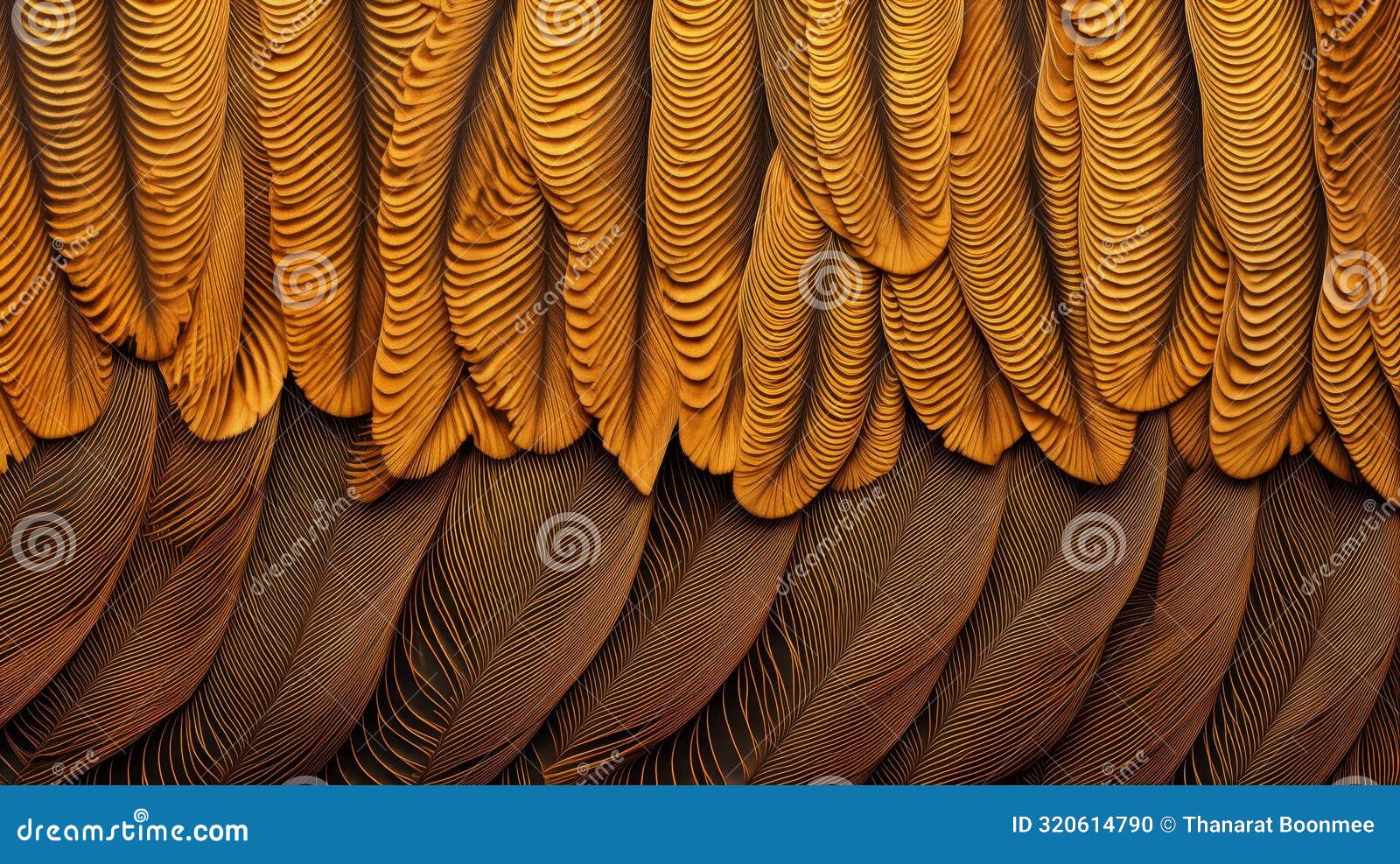 High Resolution Eagle Feather Textures with Intricate Patterns for ...