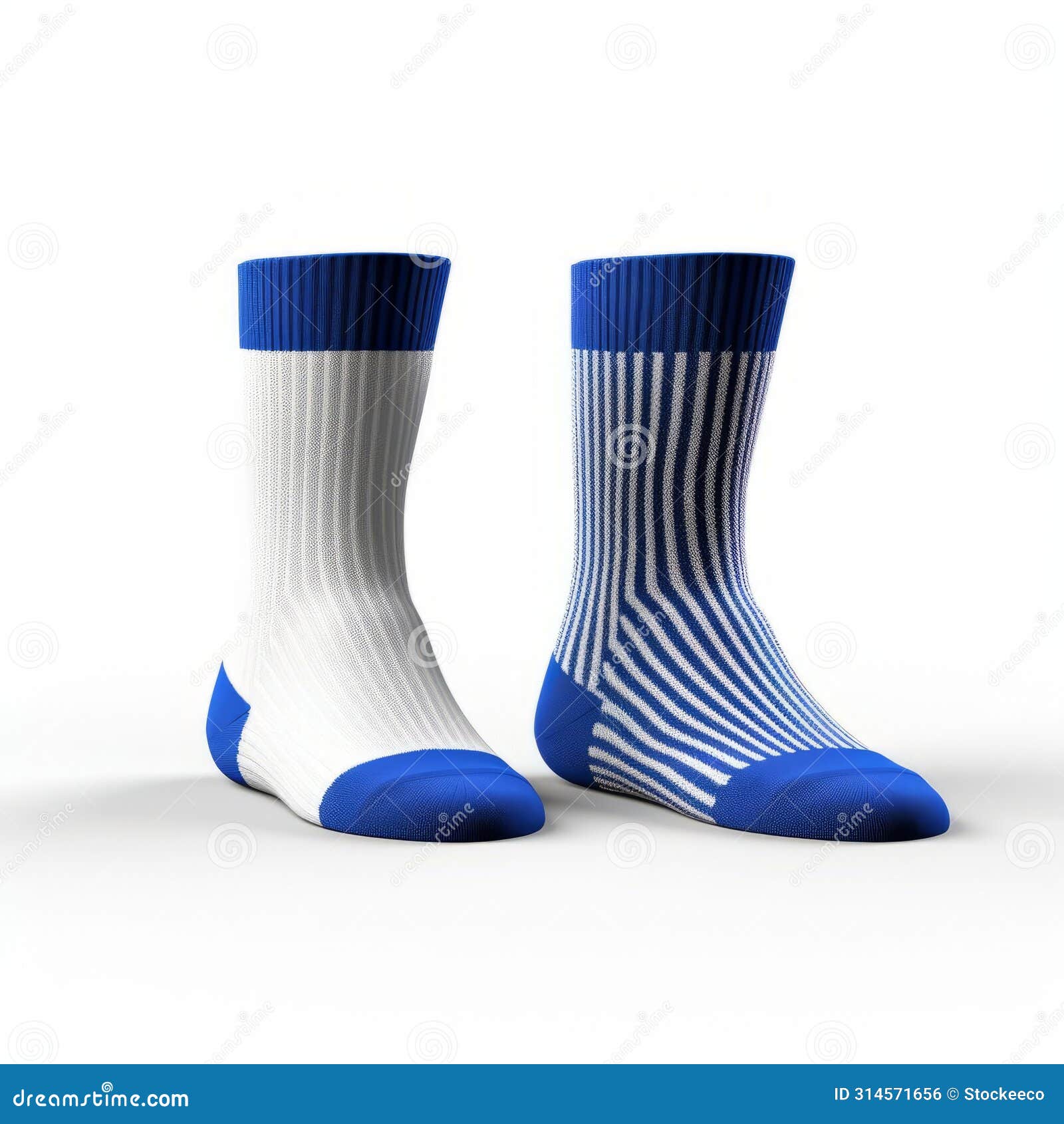 High-resolution Empty Socks Mockup Generation Stock Illustration ...
