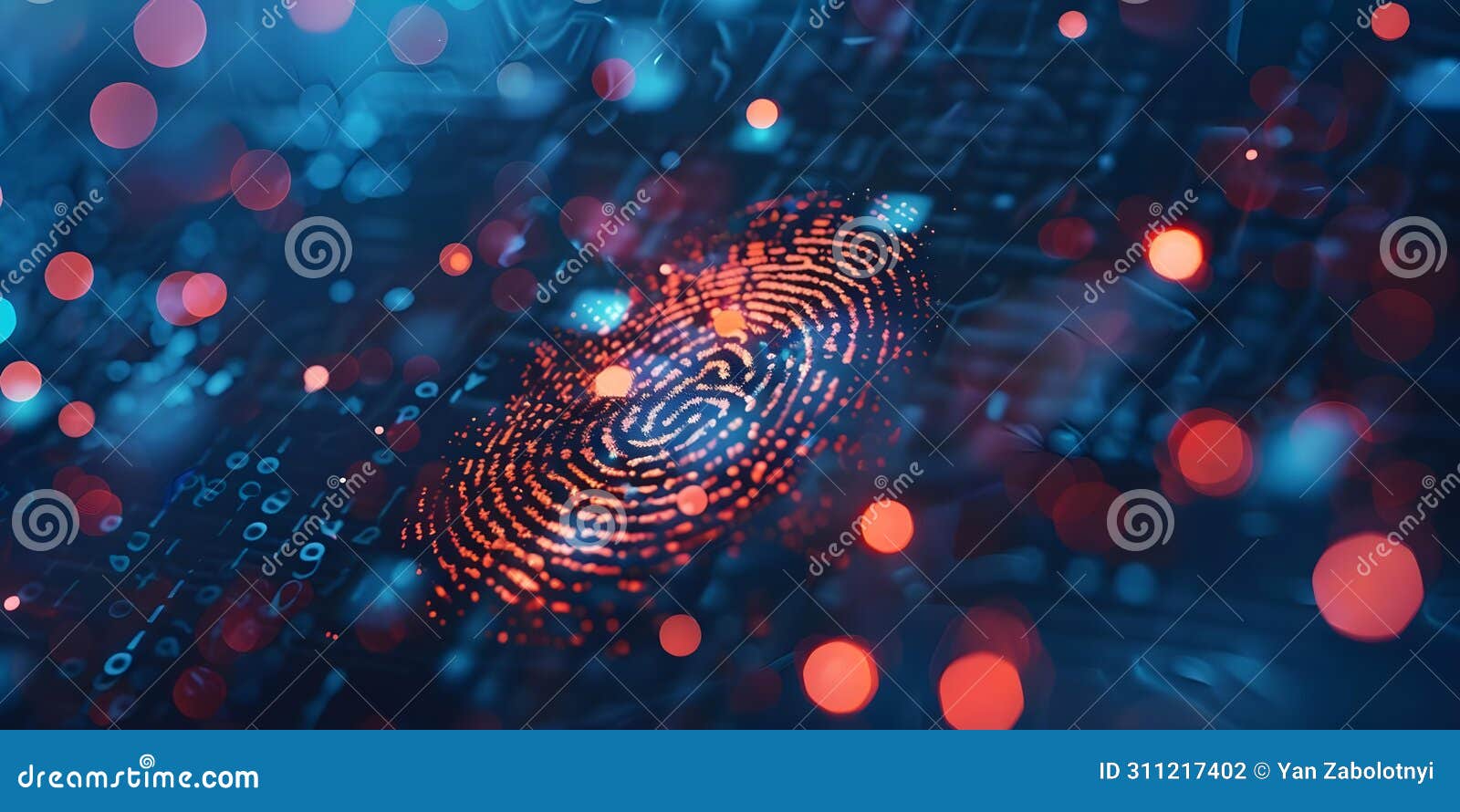 High-resolution Fingerprint Scan on Computer Screen for Enhanced Data ...