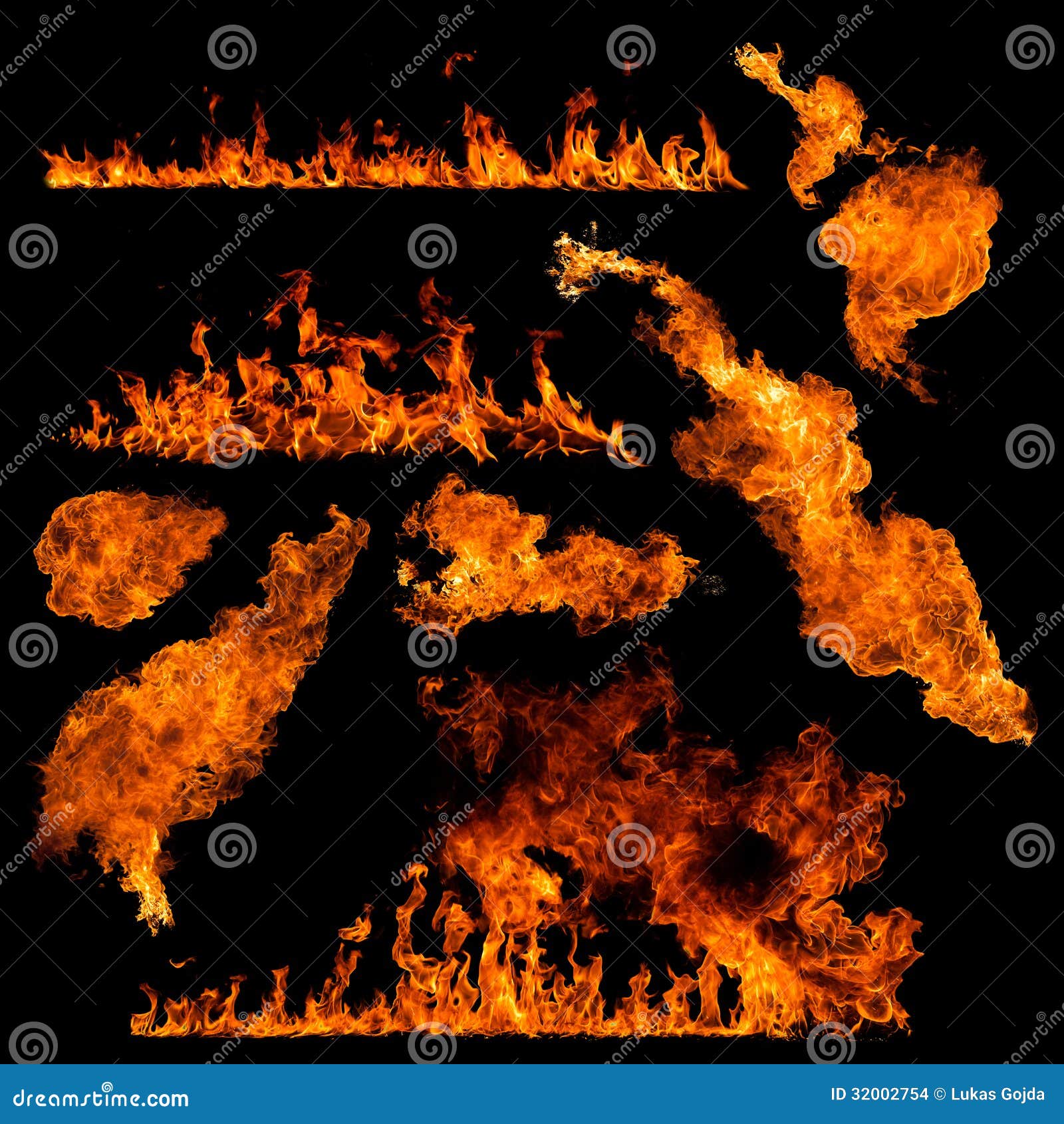 High Resolution Fire Collection Stock Photo - Image of smoke, bonfire ...