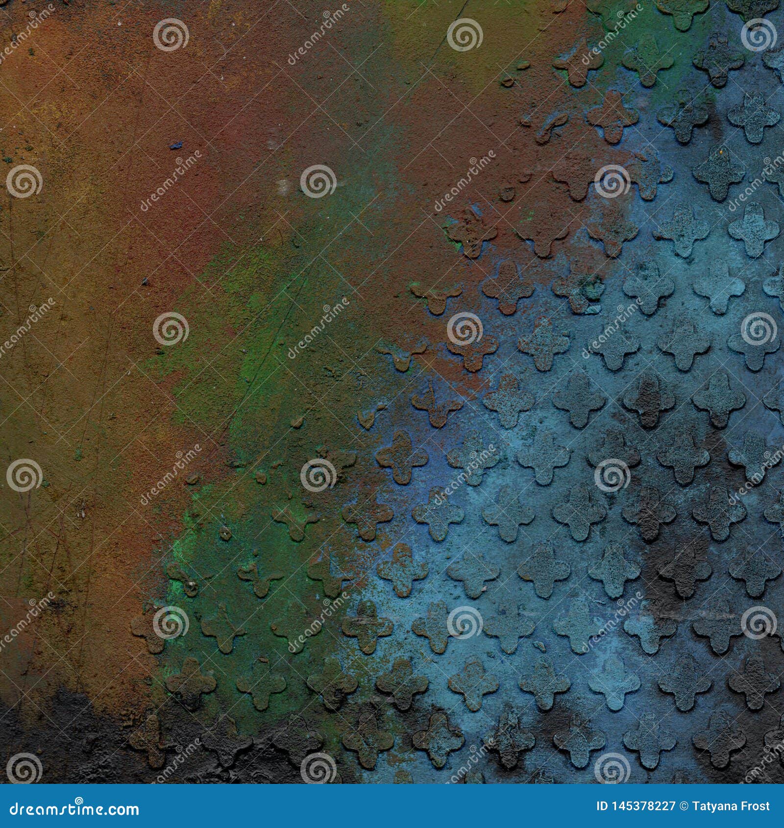 Rusty Metal Embossed Texture Stock Image - Image of mesh, metallic ...