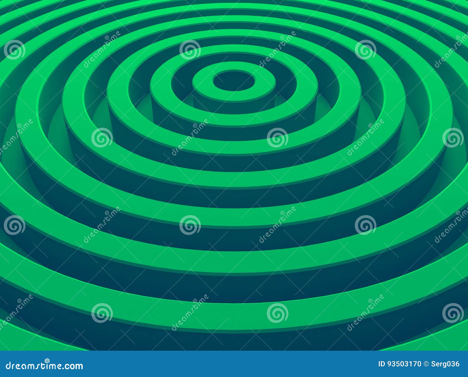 High Resolution Green Vortex Abstract Stock Illustration - Illustration ...