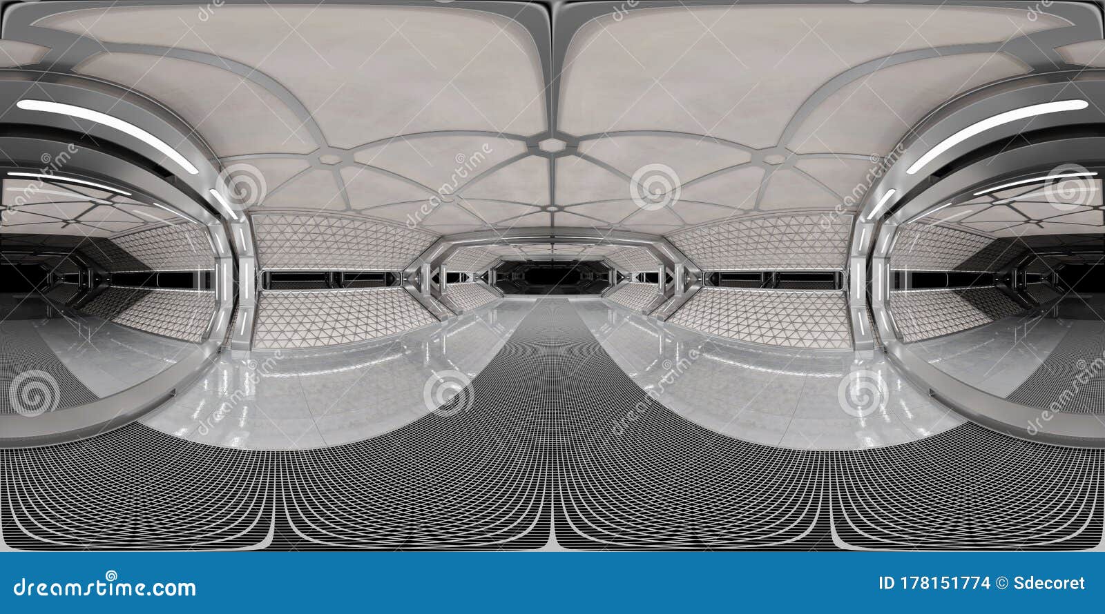 High Resolution HDRI Panoramic View of White Spaceship Interior. 360 ... High Resolution HDRI Panoramic View of White Spaceship Interior. 360 ...