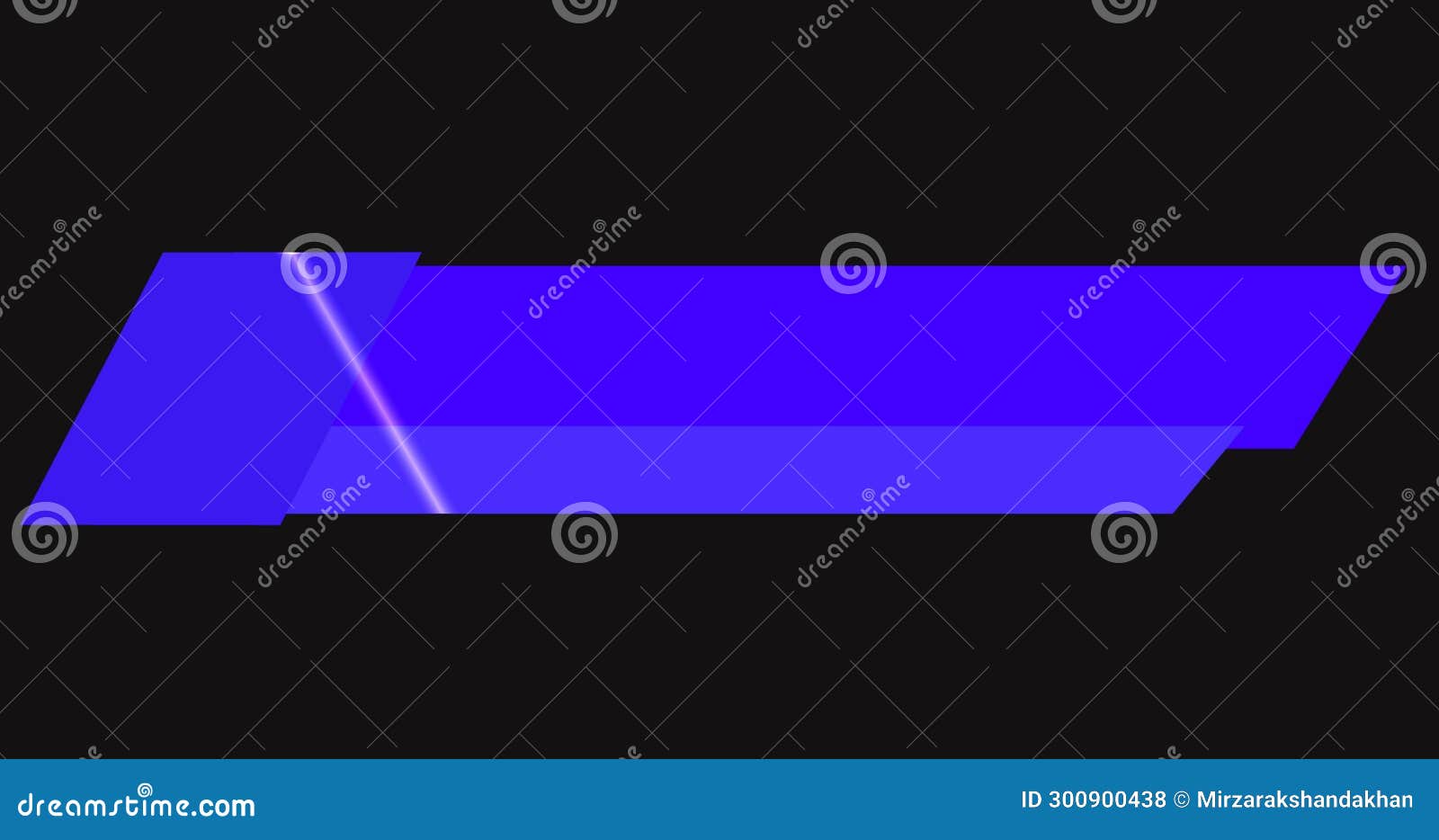High-resolution Illustration of the Modern Lower Third. Stock Illustration - Illustration of ...