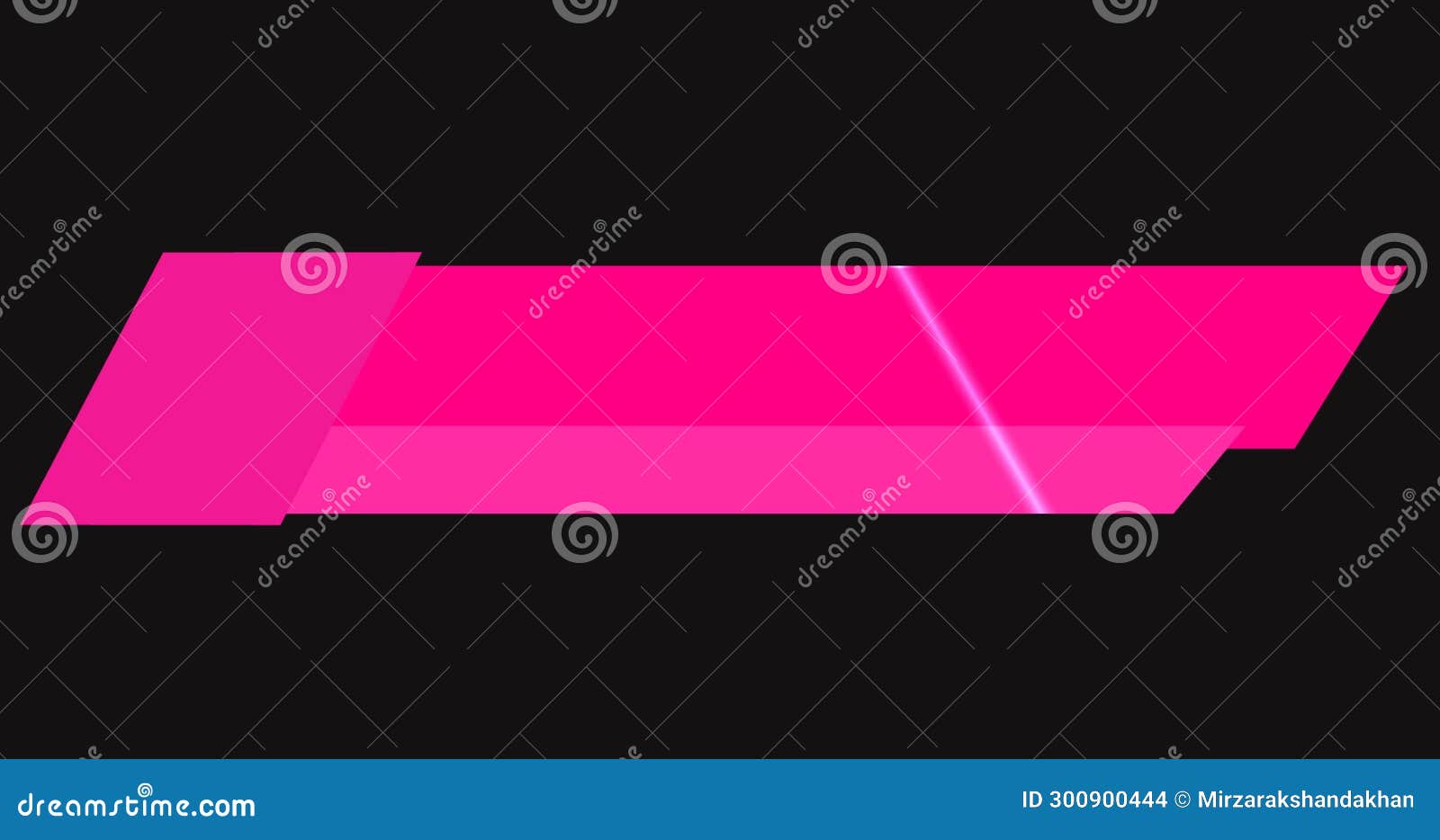 High-resolution Illustration of the Modern Lower Third. Stock ...