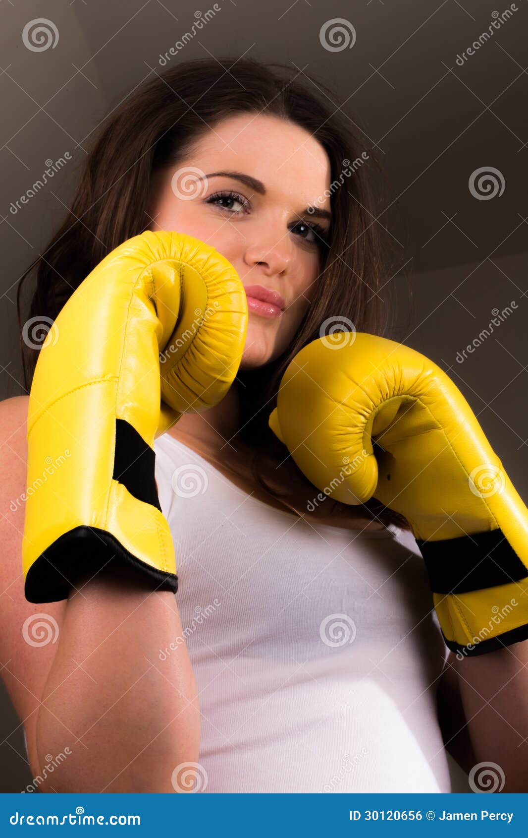 Beautiful female boxer stock photo. Image of reflex, athletic - 30120656