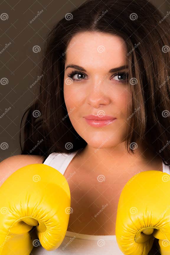 Beautiful female boxer stock photo. Image of competitive - 30120664