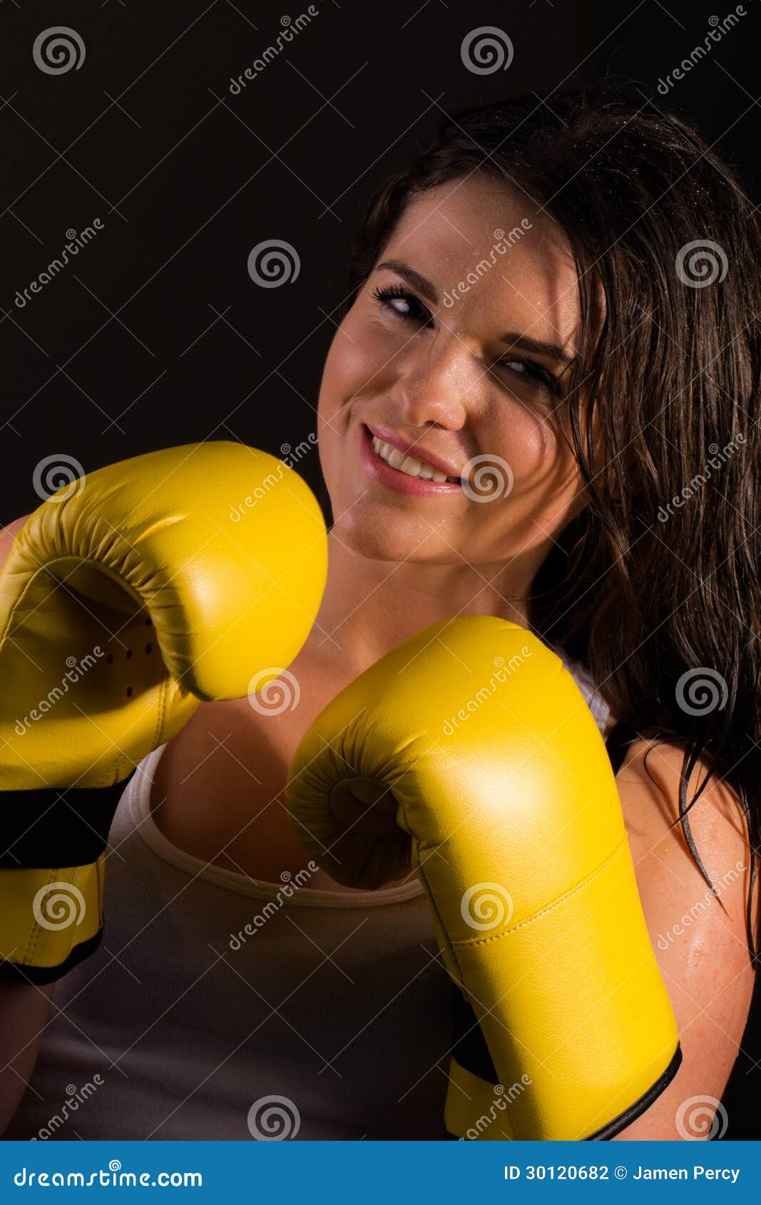 Beautiful female boxer stock photo. Image of fight, boxer - 30120682