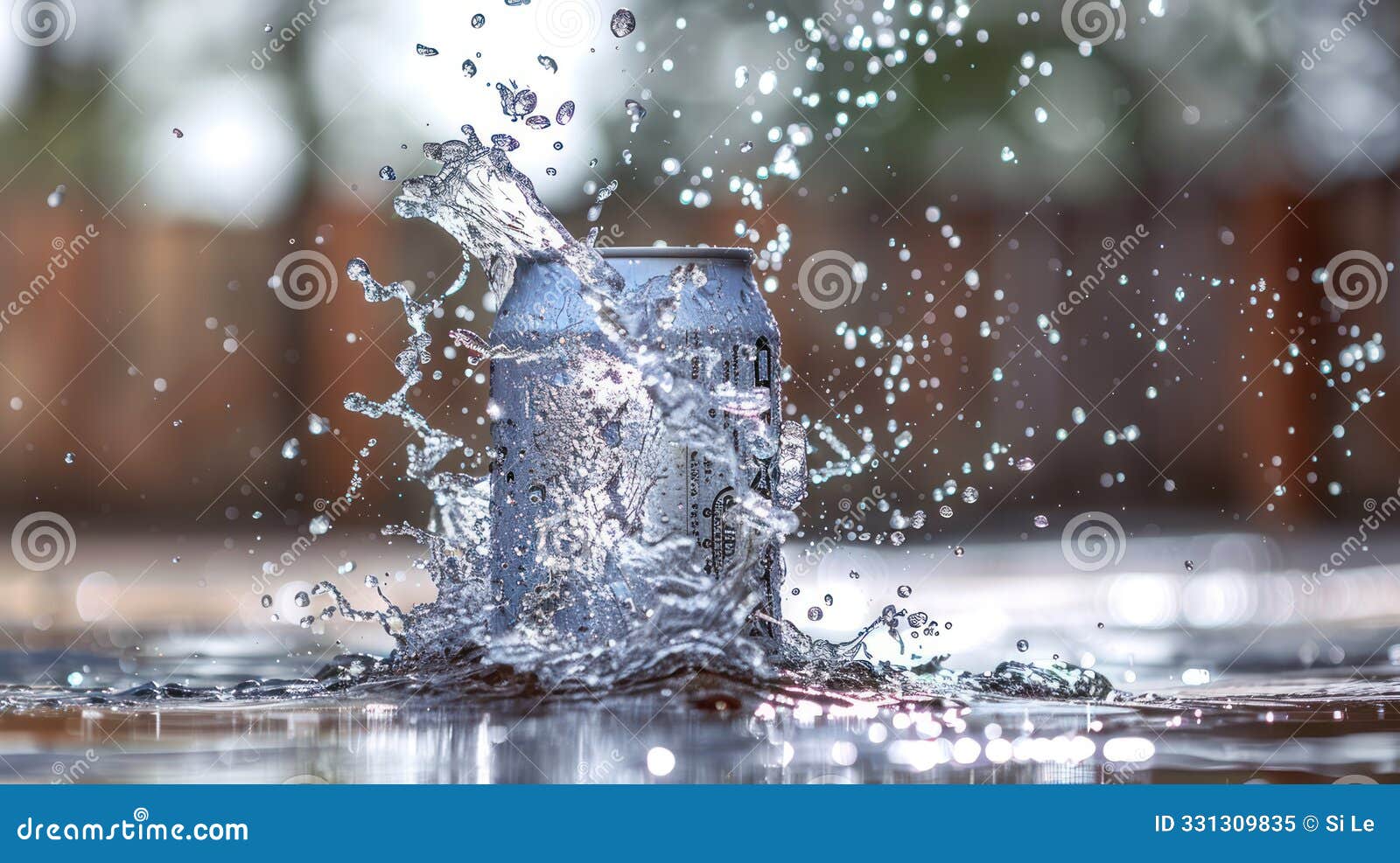 Fizzing Soda Can Creates a Stunning Splash in High-Resolution Image ...