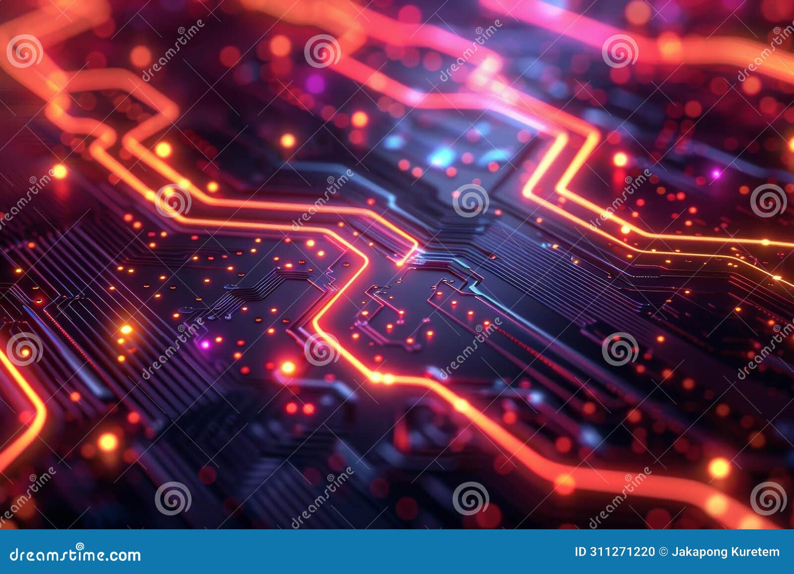 A High-resolution Image of a Cyber Abstract Backgrounds. Stock Photo ...