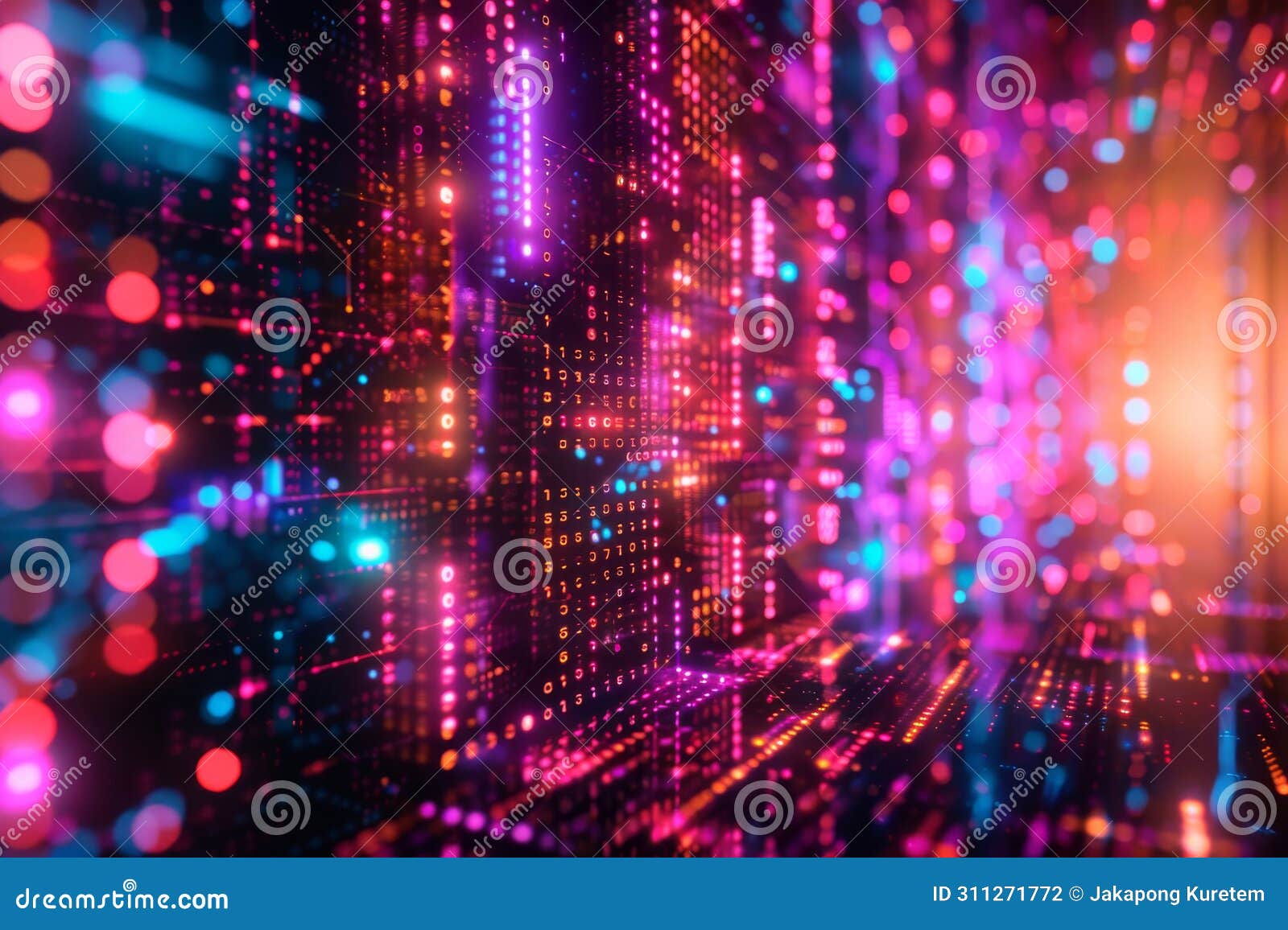 A High-resolution Image of a Cyber Abstract Backgrounds. Stock Photo ...