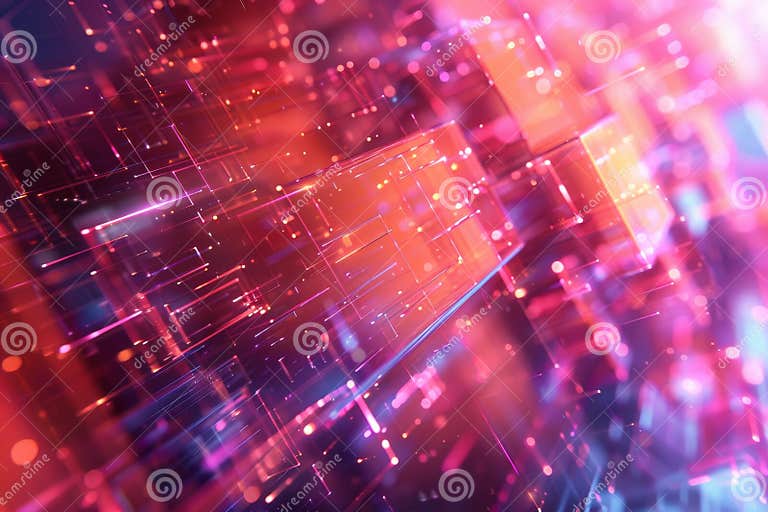 A High-resolution Image of a Cyber Abstract Backgrounds. Stock Photo ...