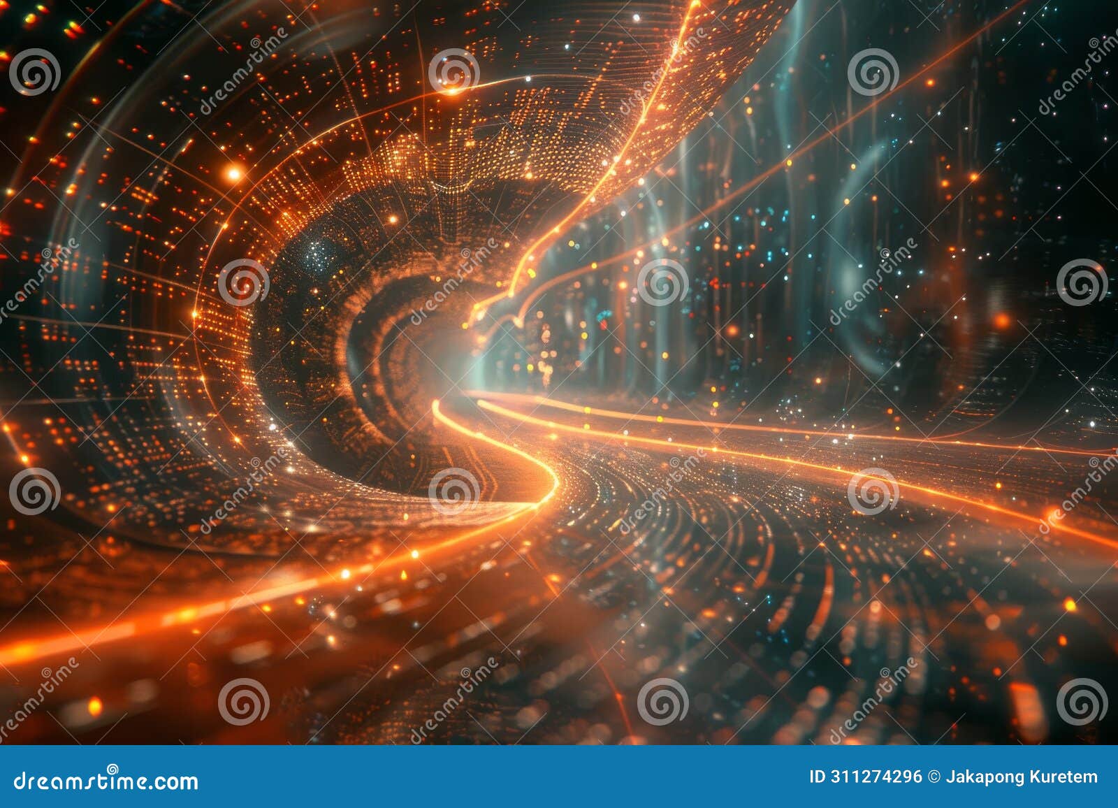 A High-resolution Image of a Cyber Abstract Backgrounds. Stock Photo ...