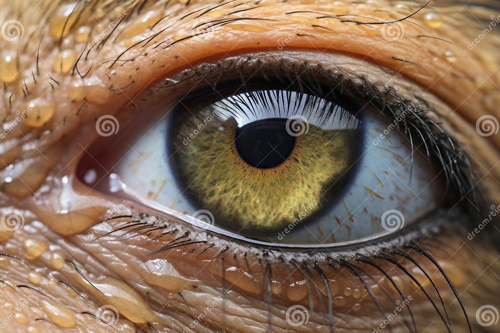 High-resolution Image of a Ducks Swollen Eye Stock Photo - Image of ...