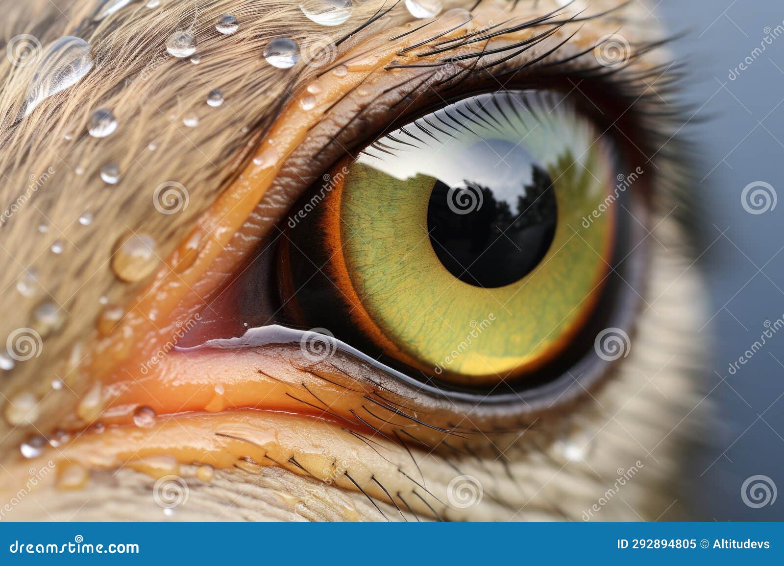 High-resolution Image of a Ducks Swollen Eye Stock Image - Image of ...