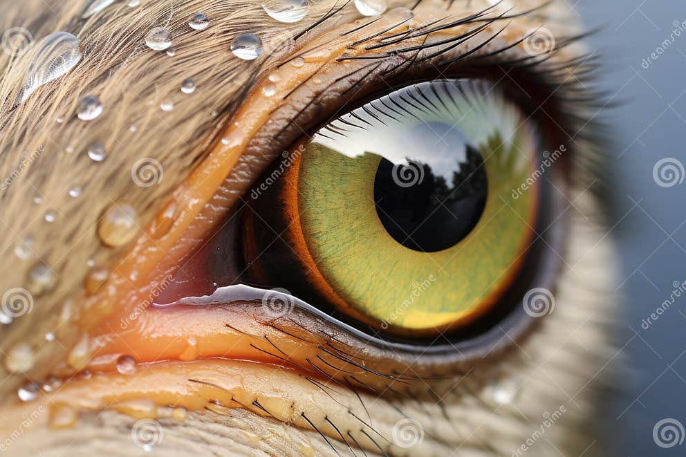 High-resolution Image of a Ducks Swollen Eye Stock Image - Image of ...
