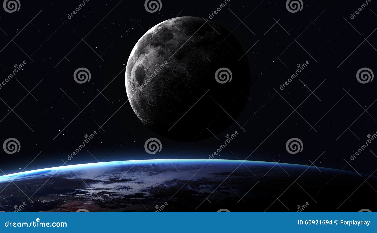 High Resolution Image of Earth in Space. Elements Stock Illustration ...