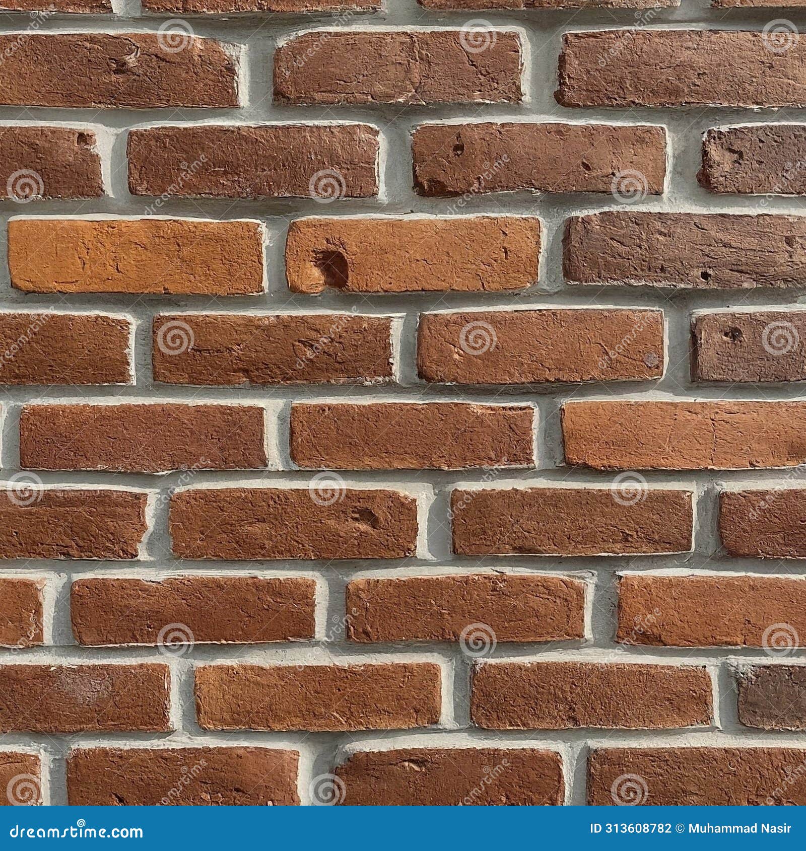 Close-up of a Red Brick Wall with Subtle Texture Stock Illustration ...