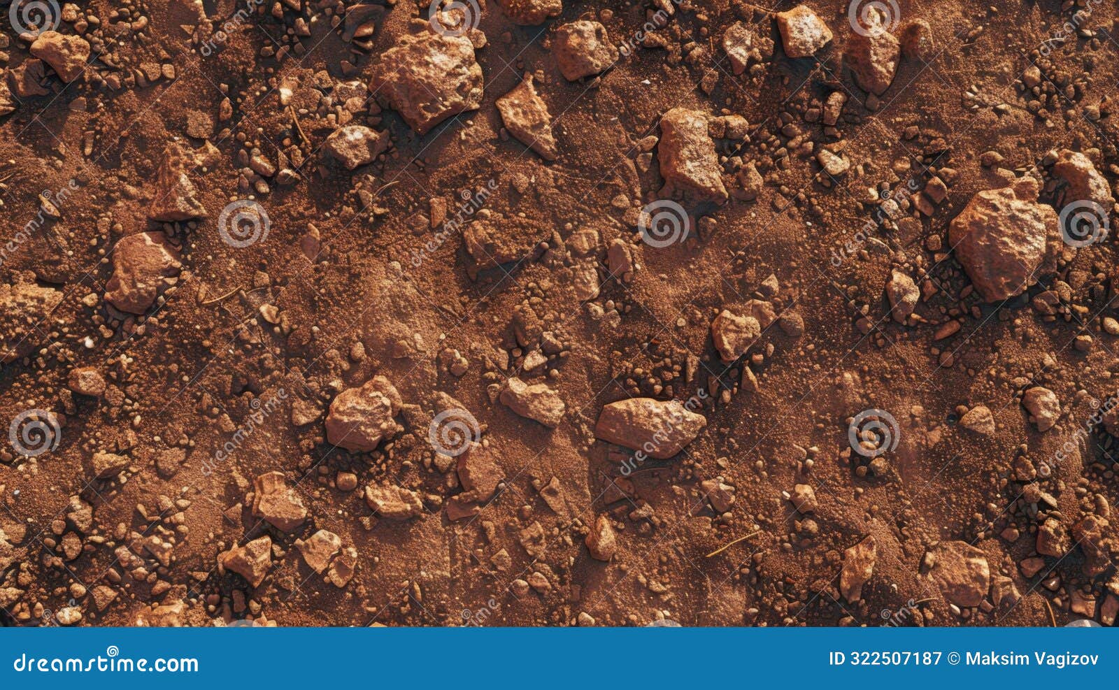 High-Resolution Red Earth Soil and Rocks Texture Generative AI Stock ...