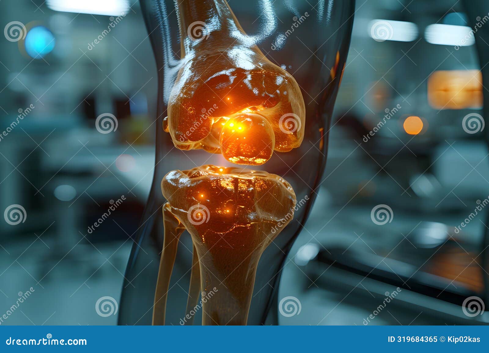 Advanced Medical Technology for Knee Joint Analysis in a High-Tech ...