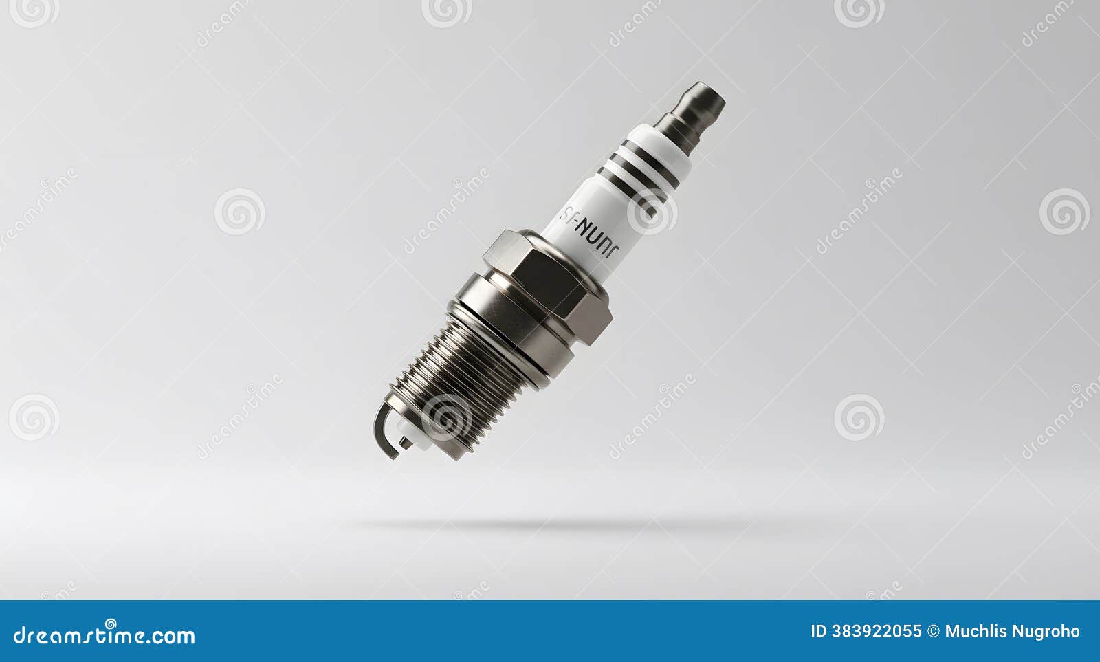 A Single New Spark Plug With A Copper Core Electrode, Lying On A ...