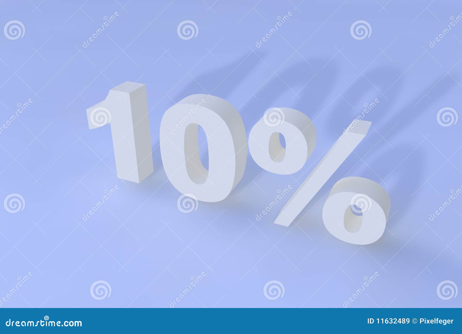 High Resolution Image Ten Percent Stock Illustration - Illustration of ...