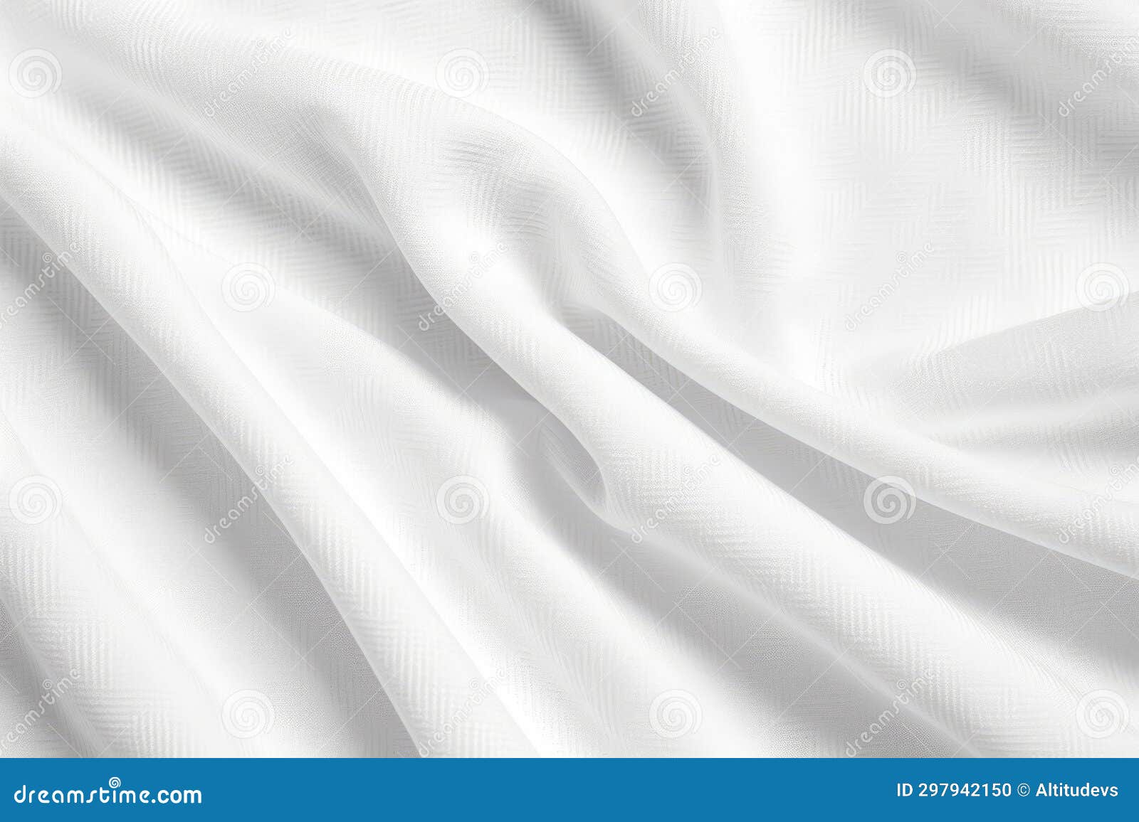 High-resolution Image of a White Twill Fabric Stock Photo - Image of ...