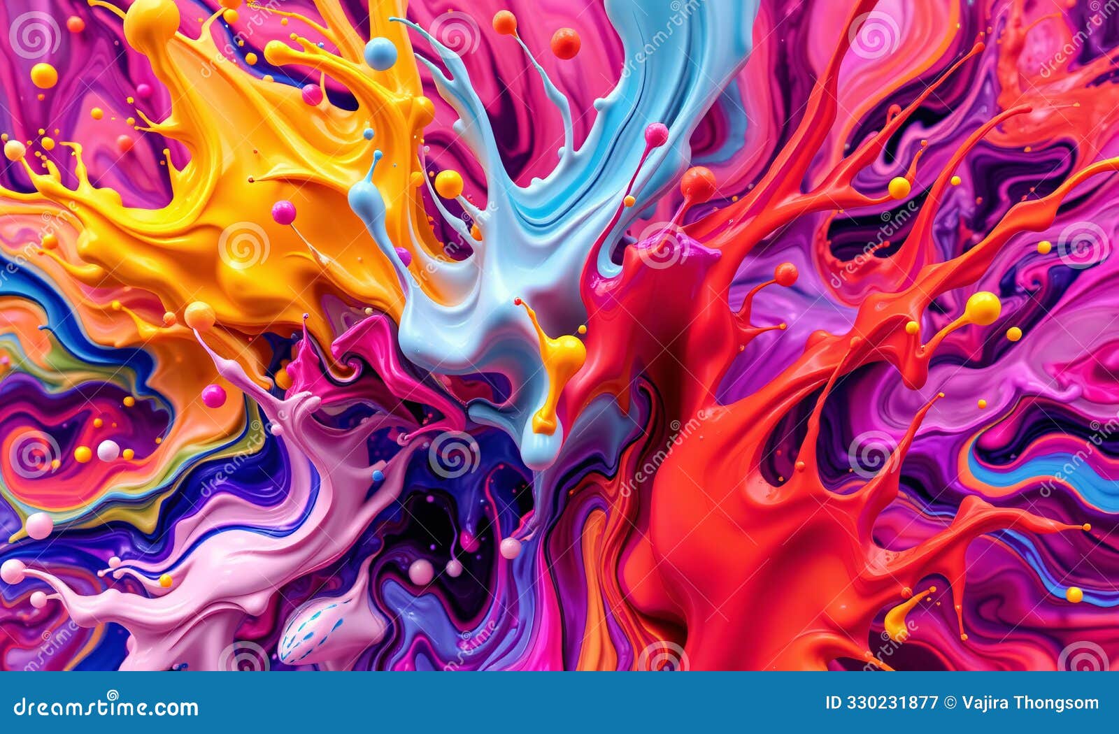 A High-resolution 8K Wallpaper with an Artistic Display of Multicolored ...