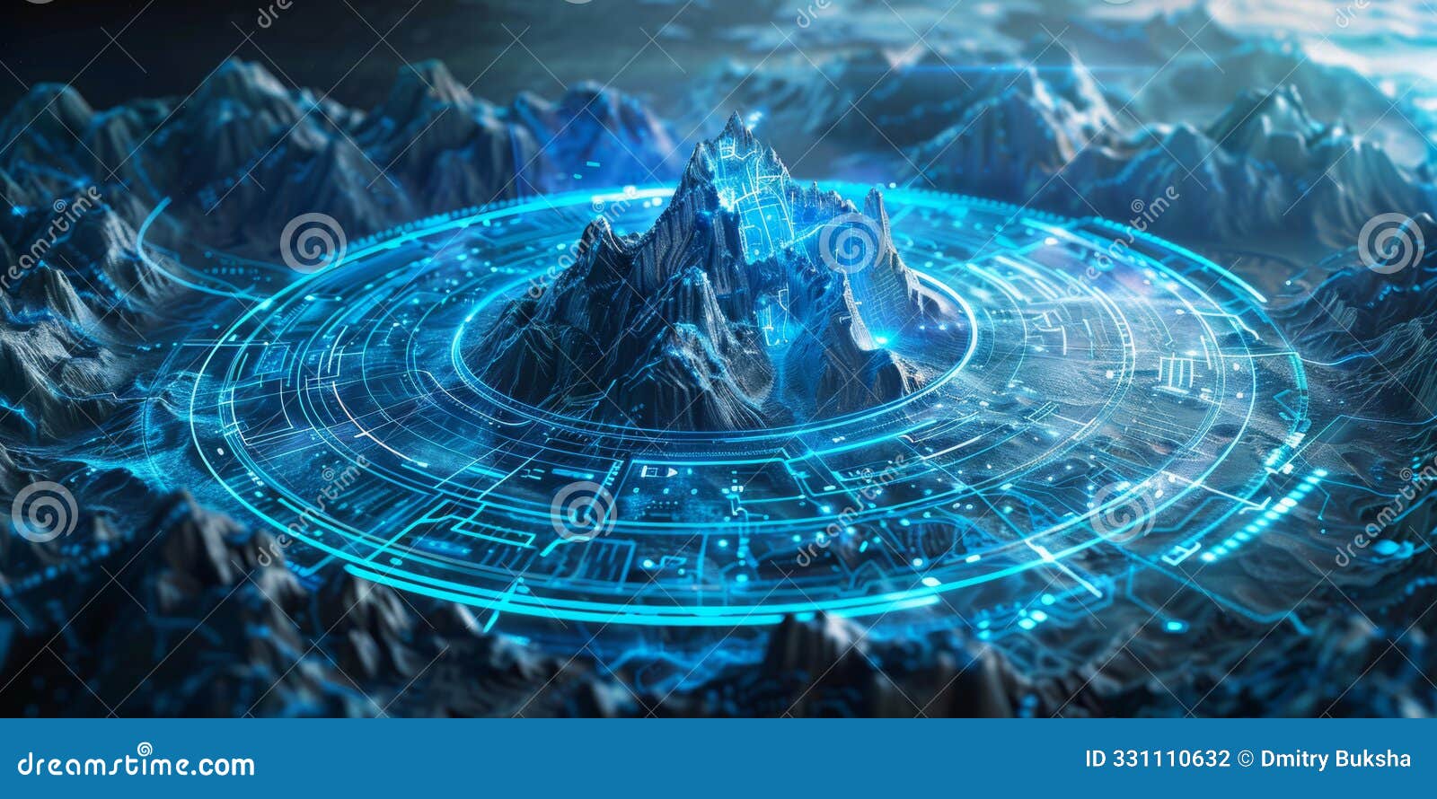 A High-resolution Map Displaying Holographic Features Amid a Stunning ...