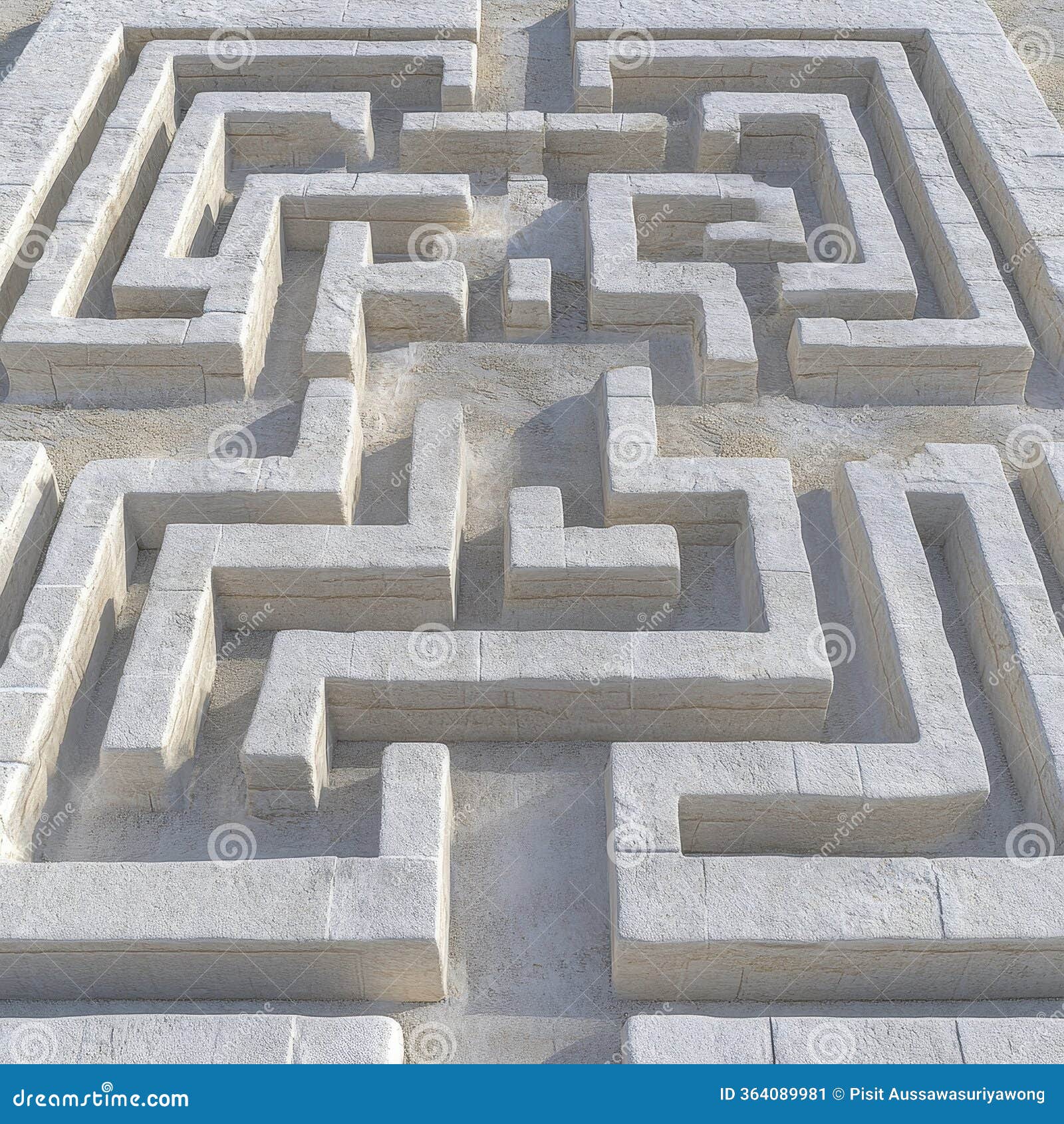 Resolution Of A Maze Royalty-Free Stock Image | CartoonDealer.com #53404300