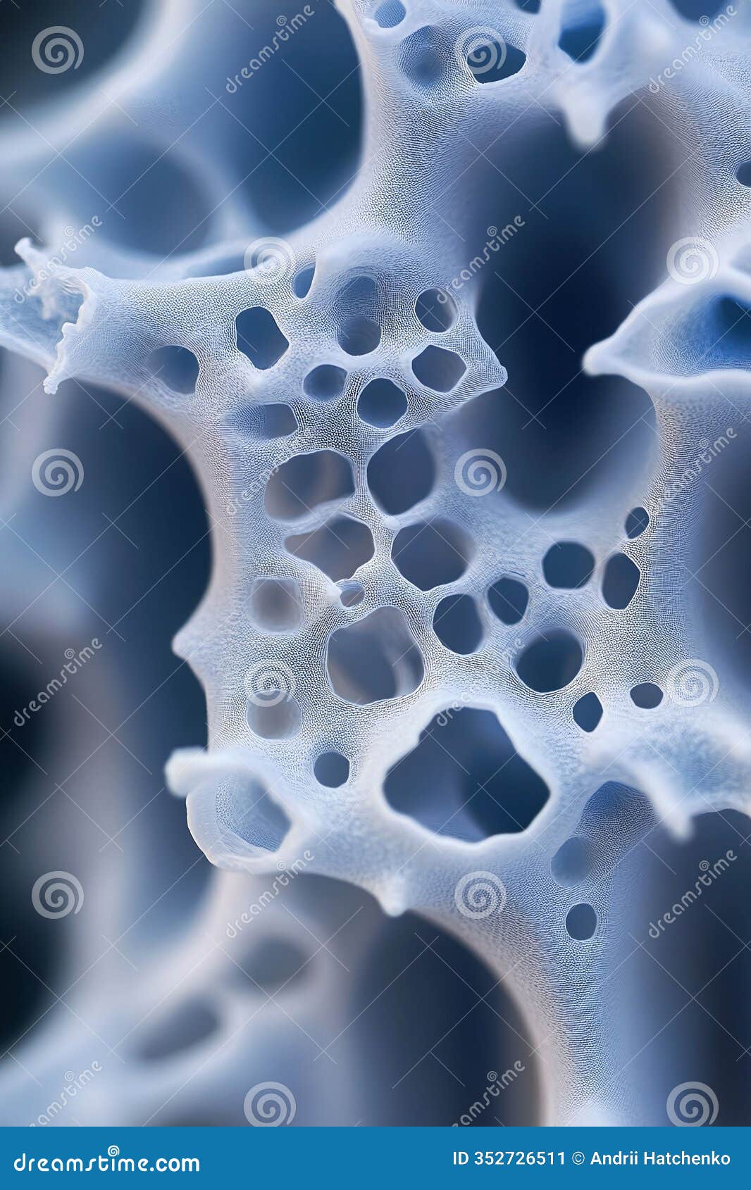 High-resolution Microscopic View of 3D Printed Construction Material ...