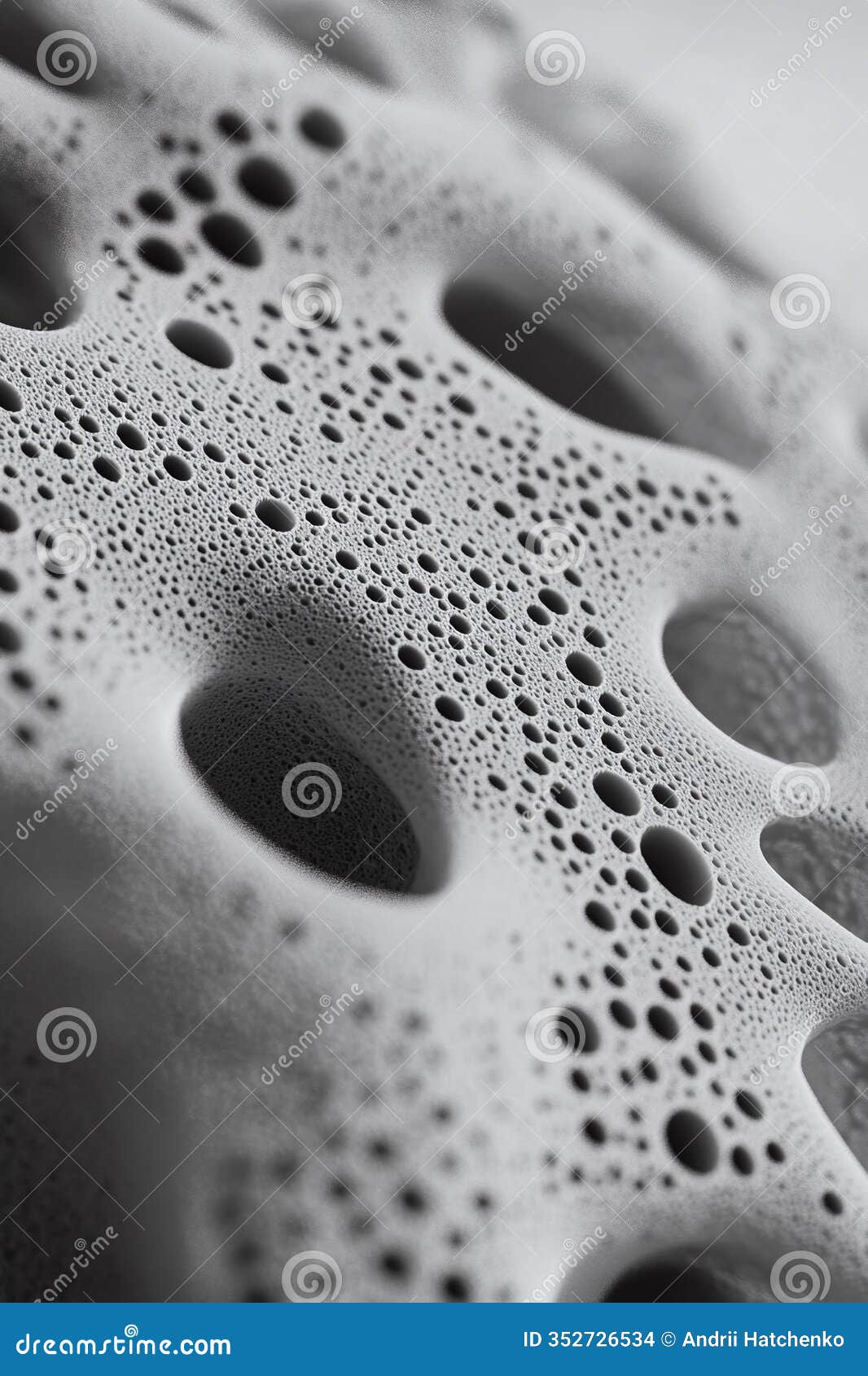 High-resolution Microscopic View of 3D Printed Construction Material ...