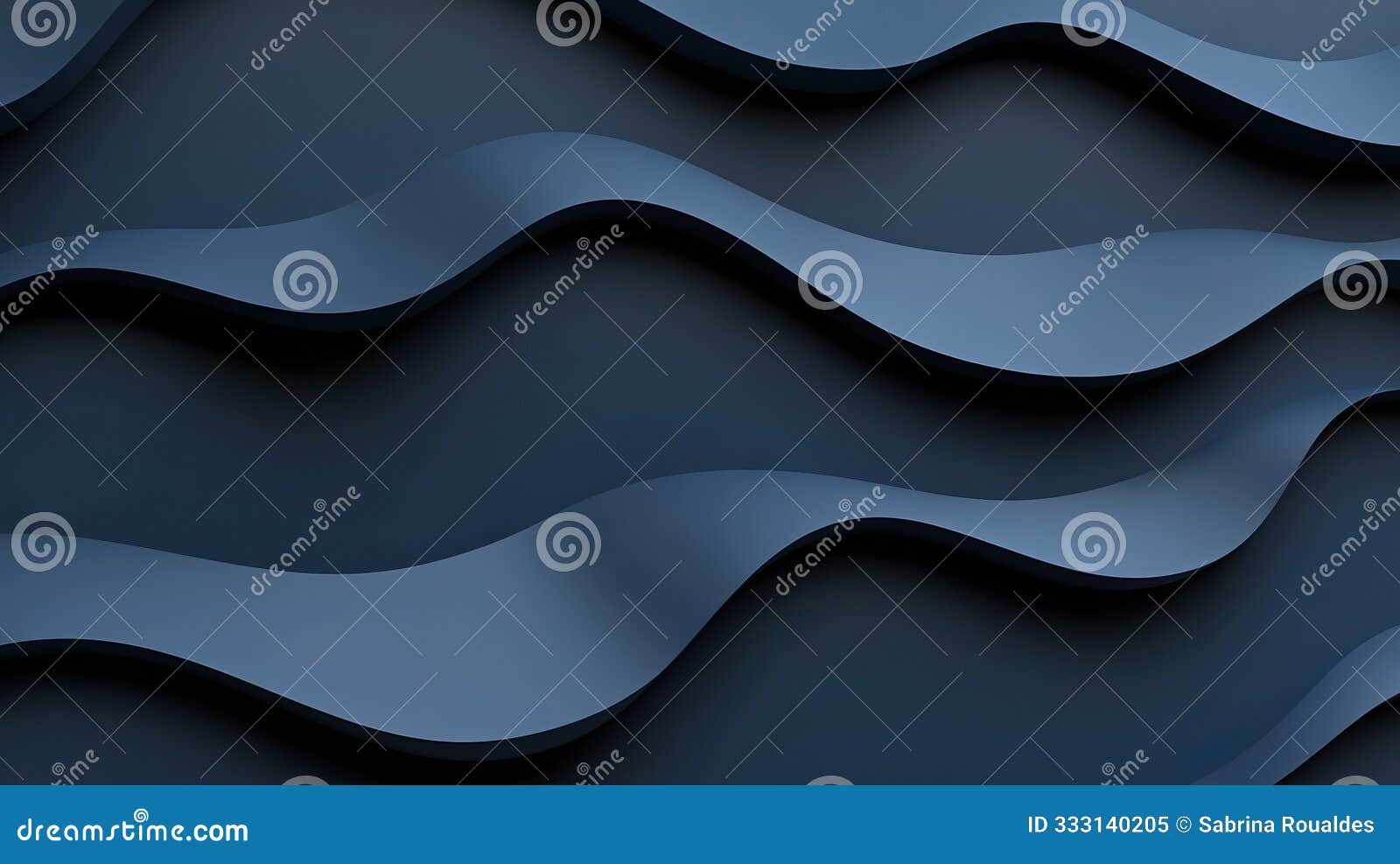 High Resolution Midnight Blue Gradient Flow Wave Texture Background ...