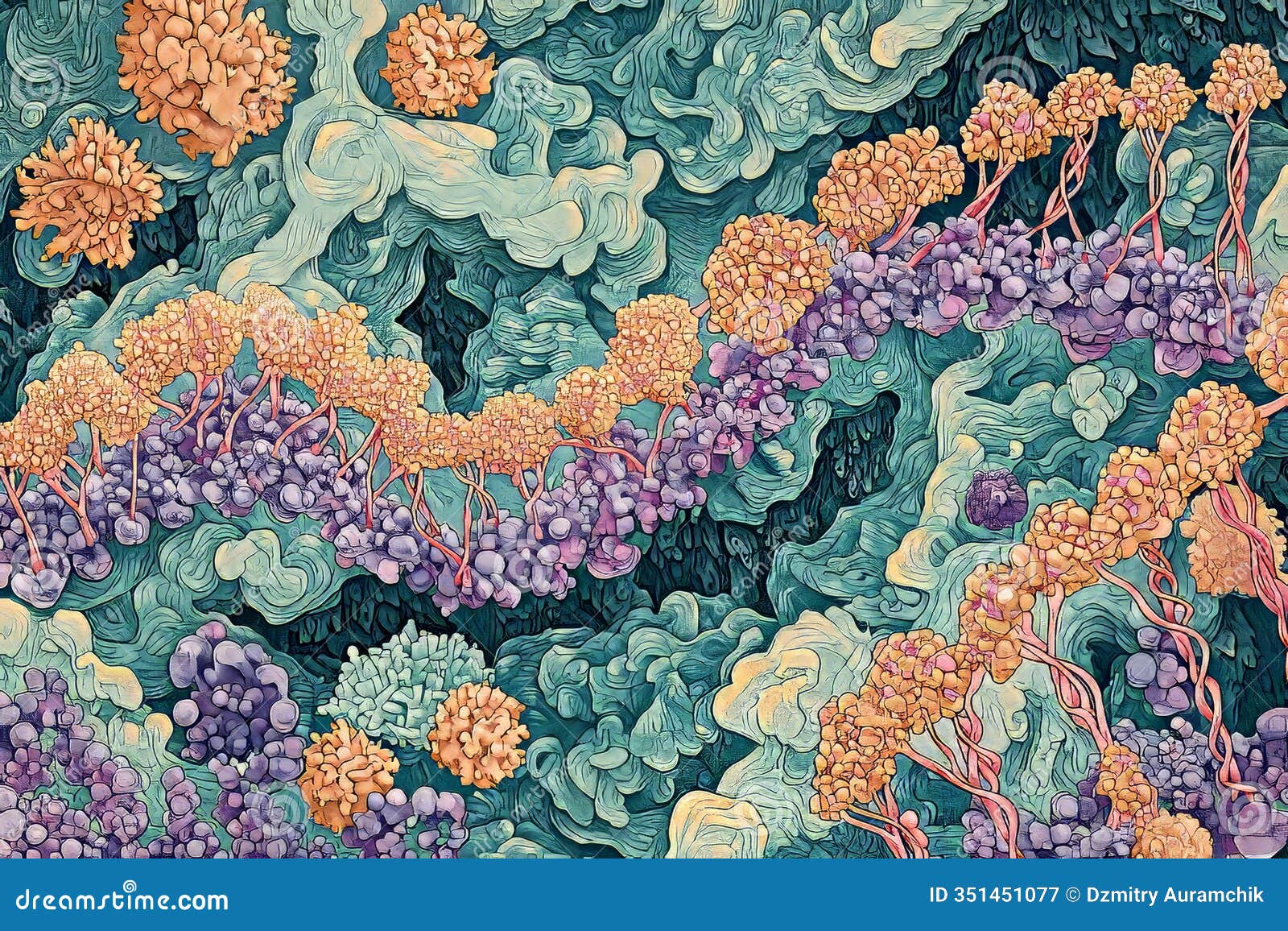 A High-resolution, Modern Depiction of DNA in 3D, Illustrating the ...