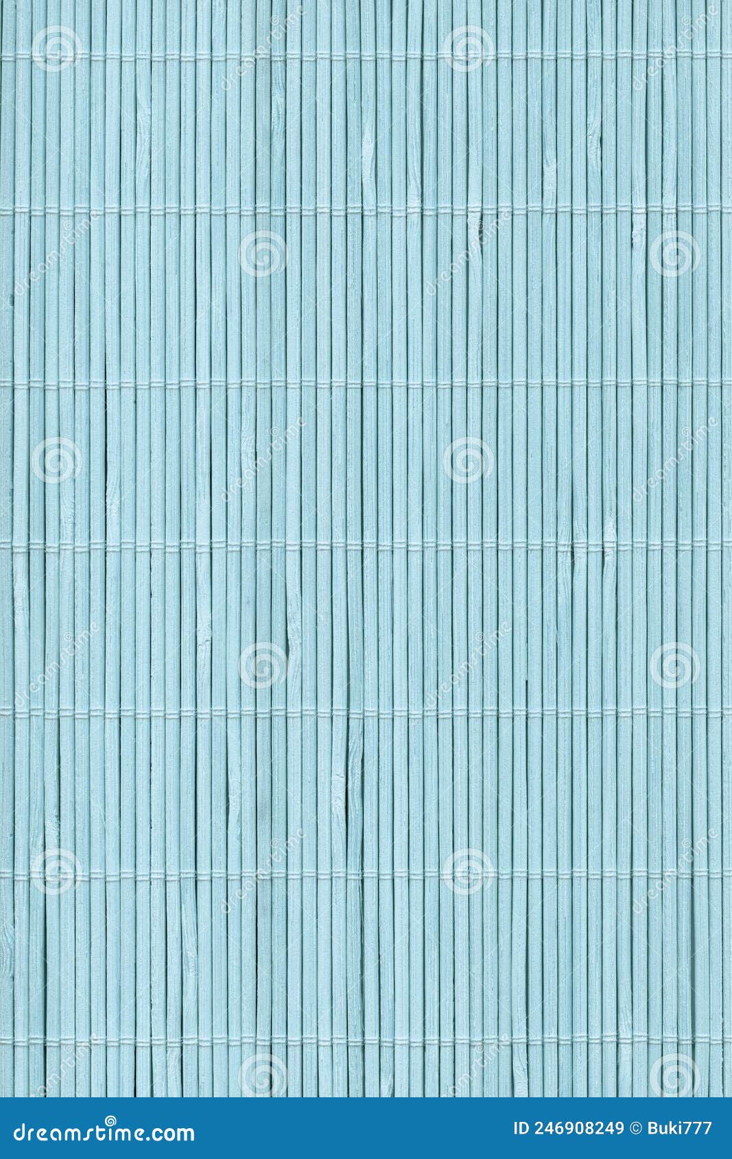 High Resolution Pale Powder Blue Bamboo Place Mat Rustic Slatted ...