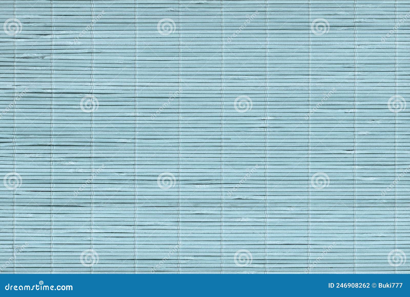 High Resolution Pale Powder Blue Bamboo Place Mat Rustic Slatted ...