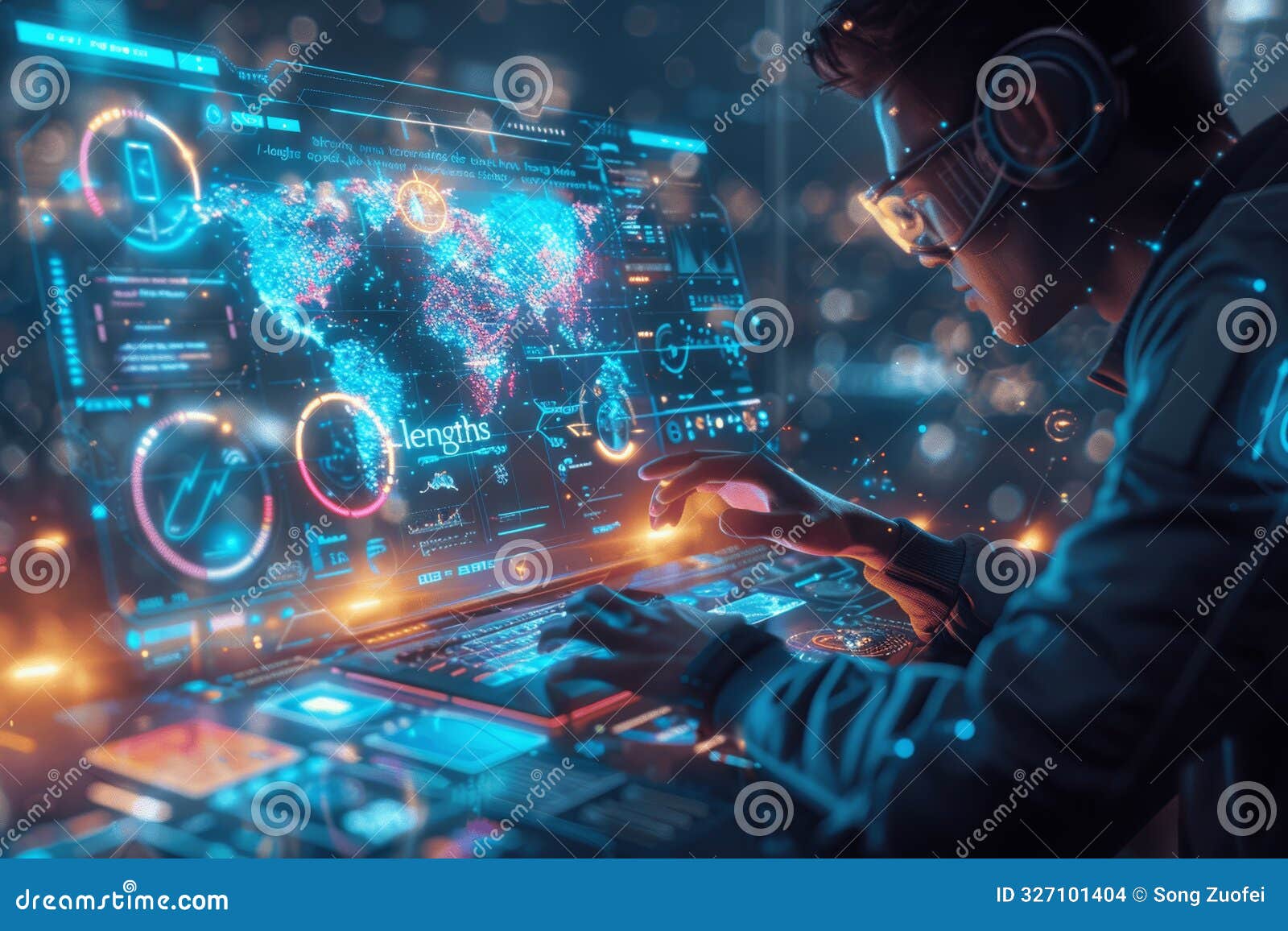 High-Resolution Photo of a Digital Task Board with Kanban Elements and ...